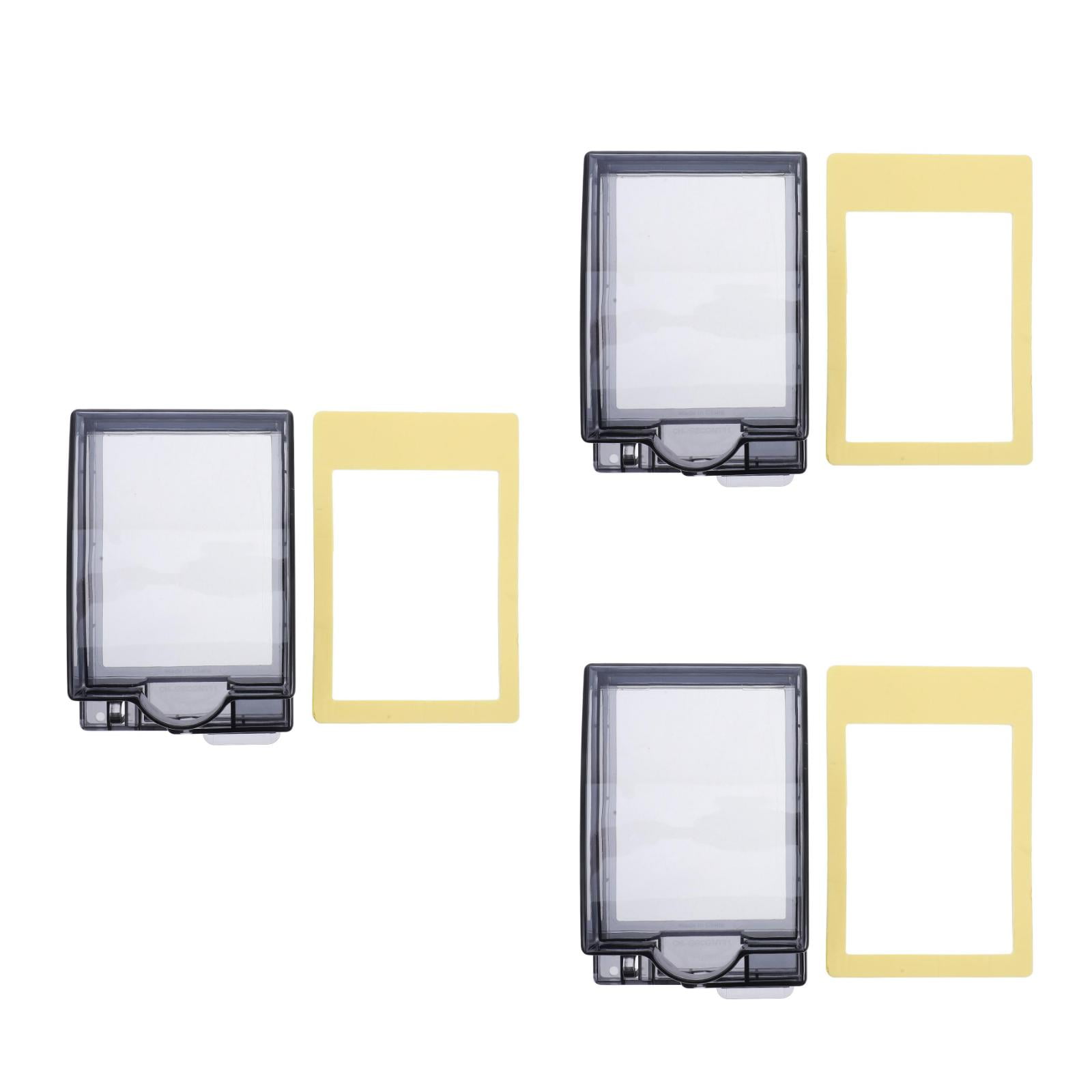 HOMEMAXS 3pcs Light Switch Cover Weatherproof Electrical Box Switch ...
