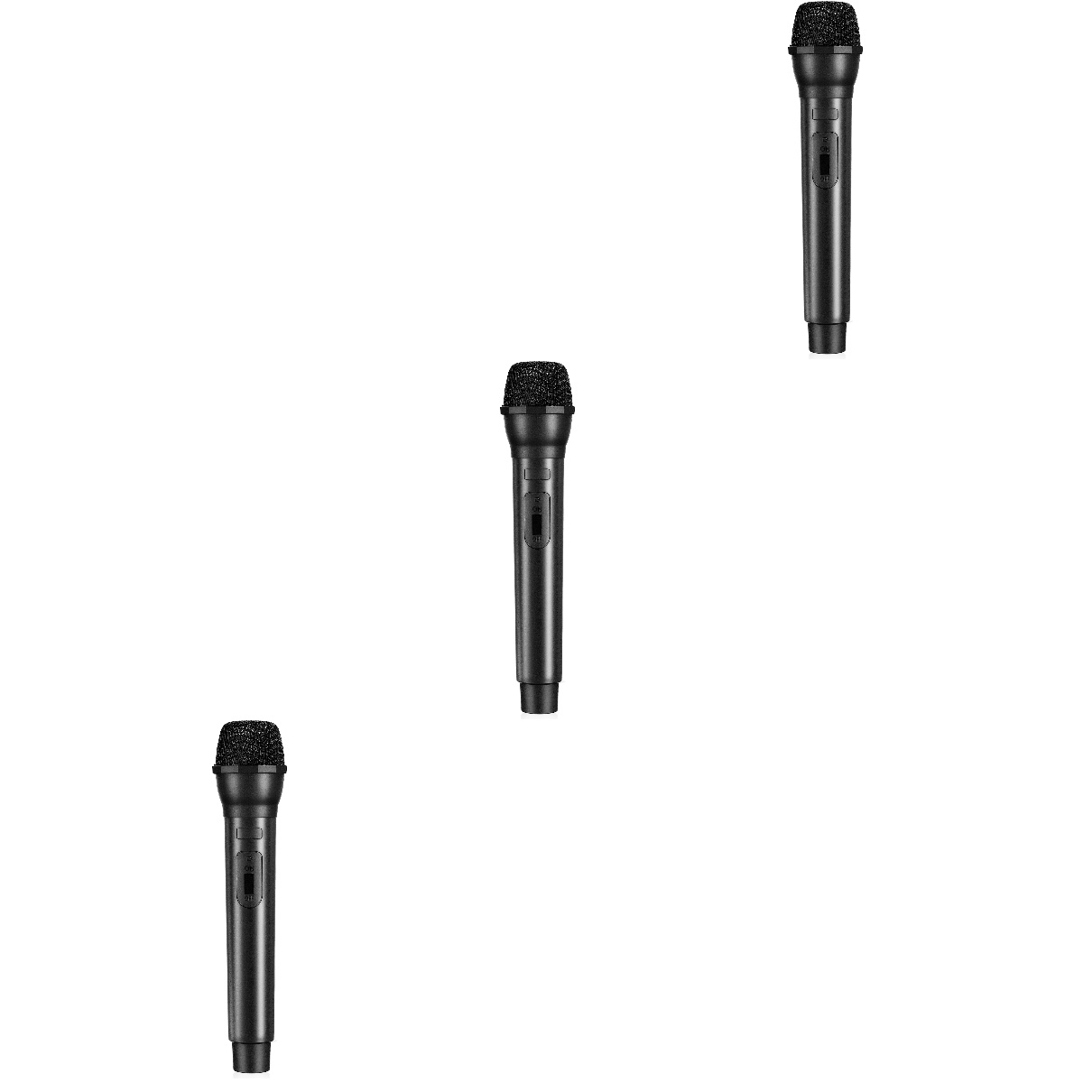 HOMEMAXS 3pcs Microphone Prop Fake Microphone Prop Microphone Pretend ...