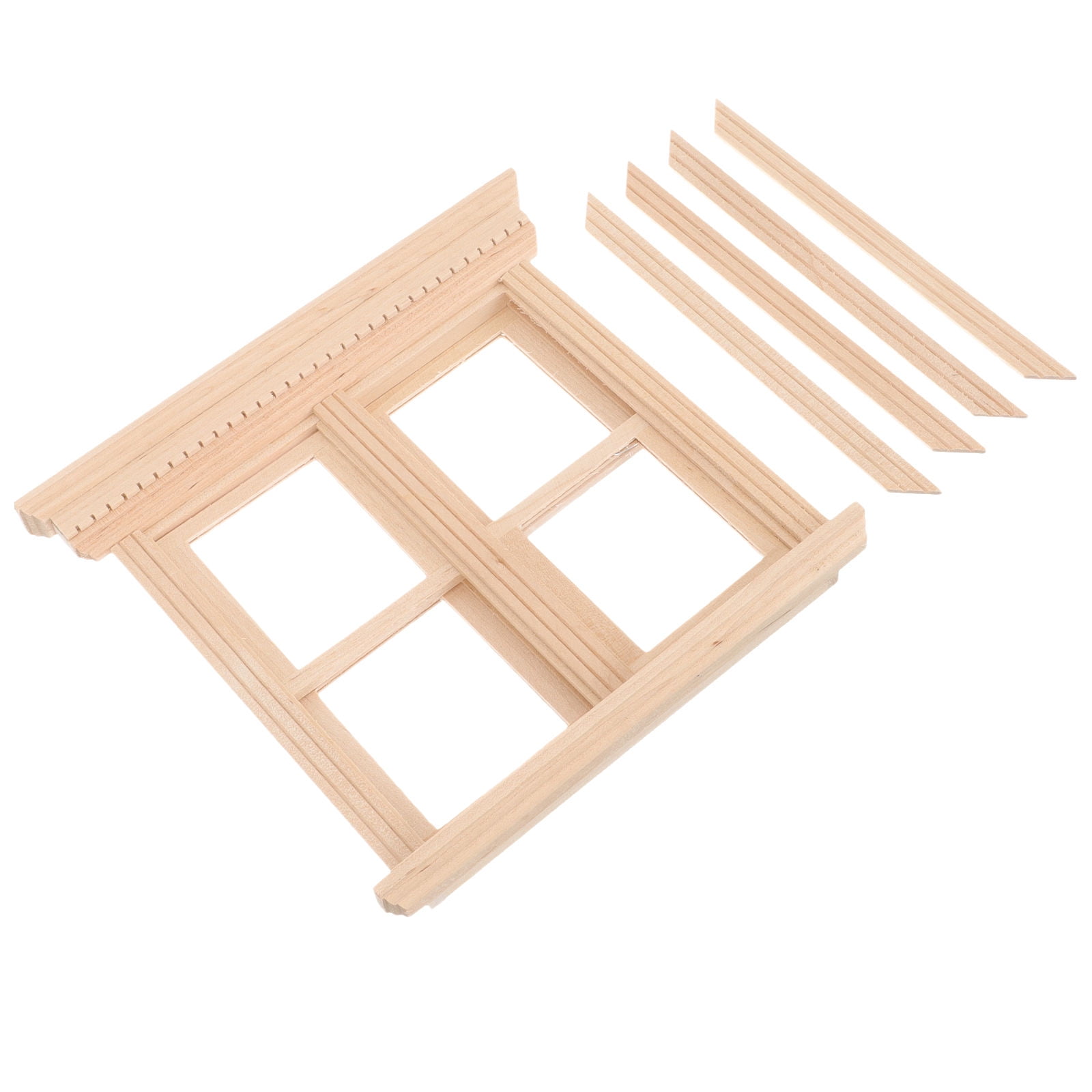 3pcs Miniature Window Frame 1: 12 Model Furniture Miniature Window ...