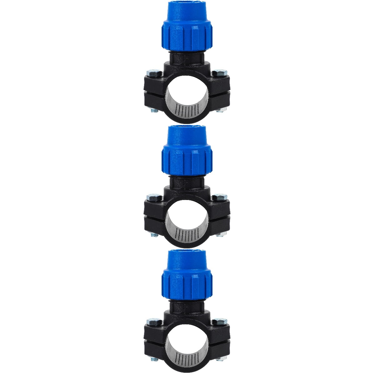 HOMEMAXS 3pcs Multi-use Hose Clamp Garden Connector Irrigation Drain ...