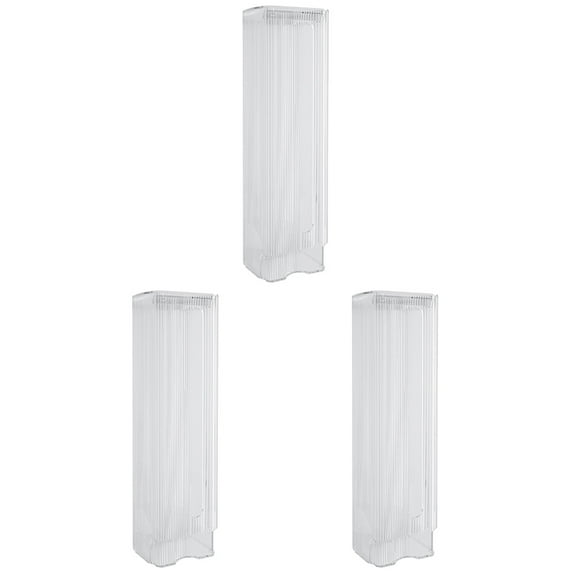HOMEMAXS 3pcs Plastic Bag Holder Wall Mount Plastic Bag Organizer ...