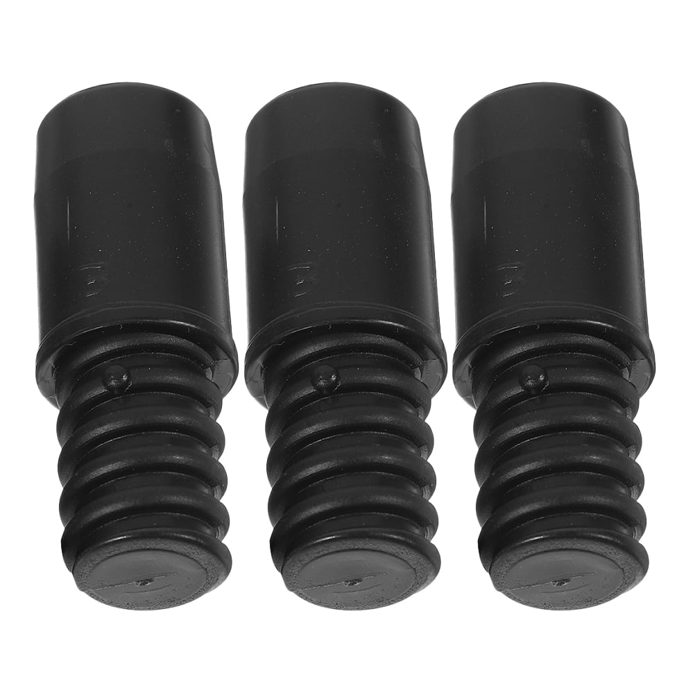 HOMEMAXS 3pcs Plastic Threaded Handle Tip Broom Extension Pole Adapter ...