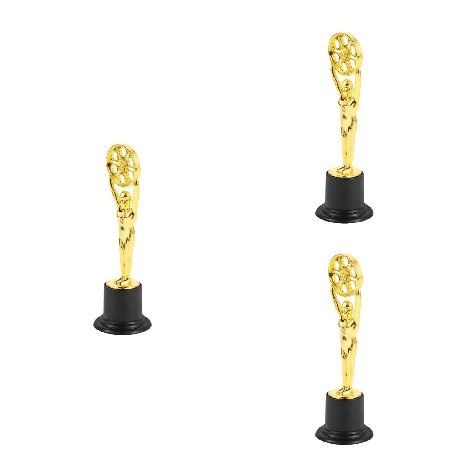 HOMEMAXS 3pcs Plastic Trophy Ceremony Award Trophy Plastic Trophy ...