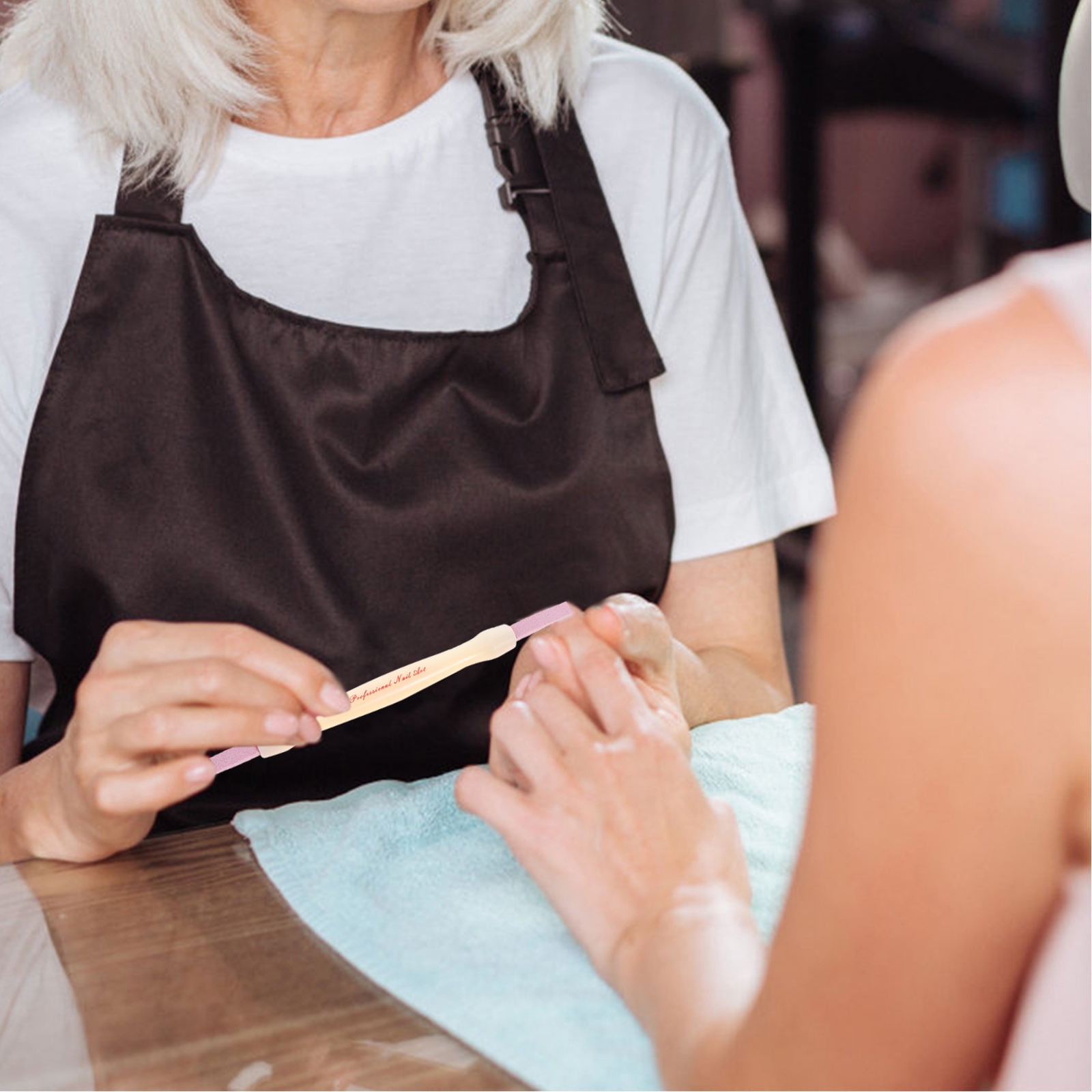 3pcs Pumice Stone Nail File Cuticle Stone Pusher Nail Sanding Sticks ...