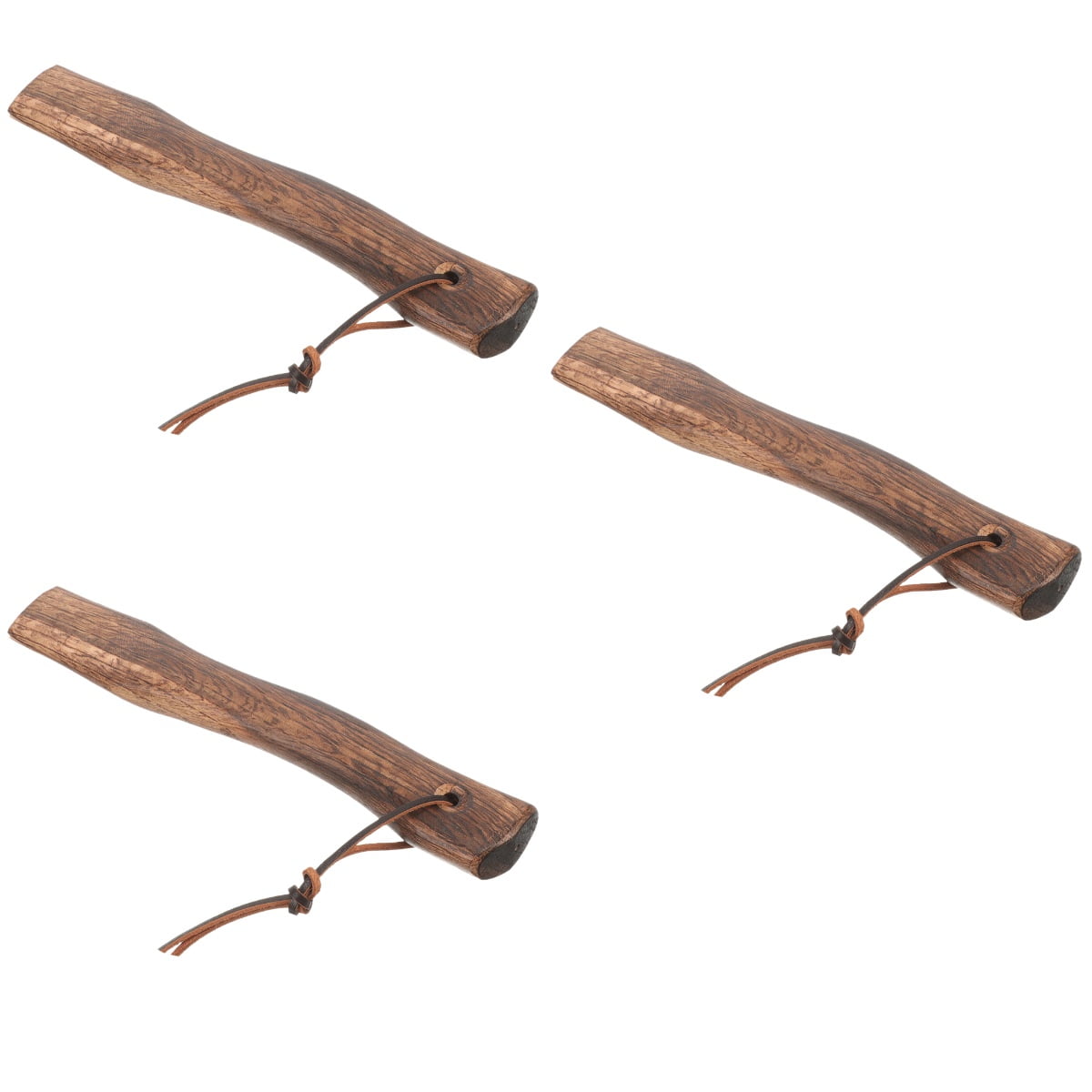 HOMEMAXS 3pcs Replacement Axe Small Handle Repairing Wood Handle Axe ...