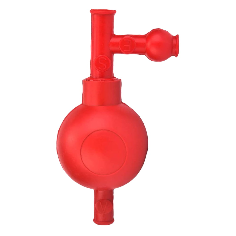 HOMEMAXS 3pcs Rubber Pipette Filler 3 Valves Rubber Suction Bulb ...