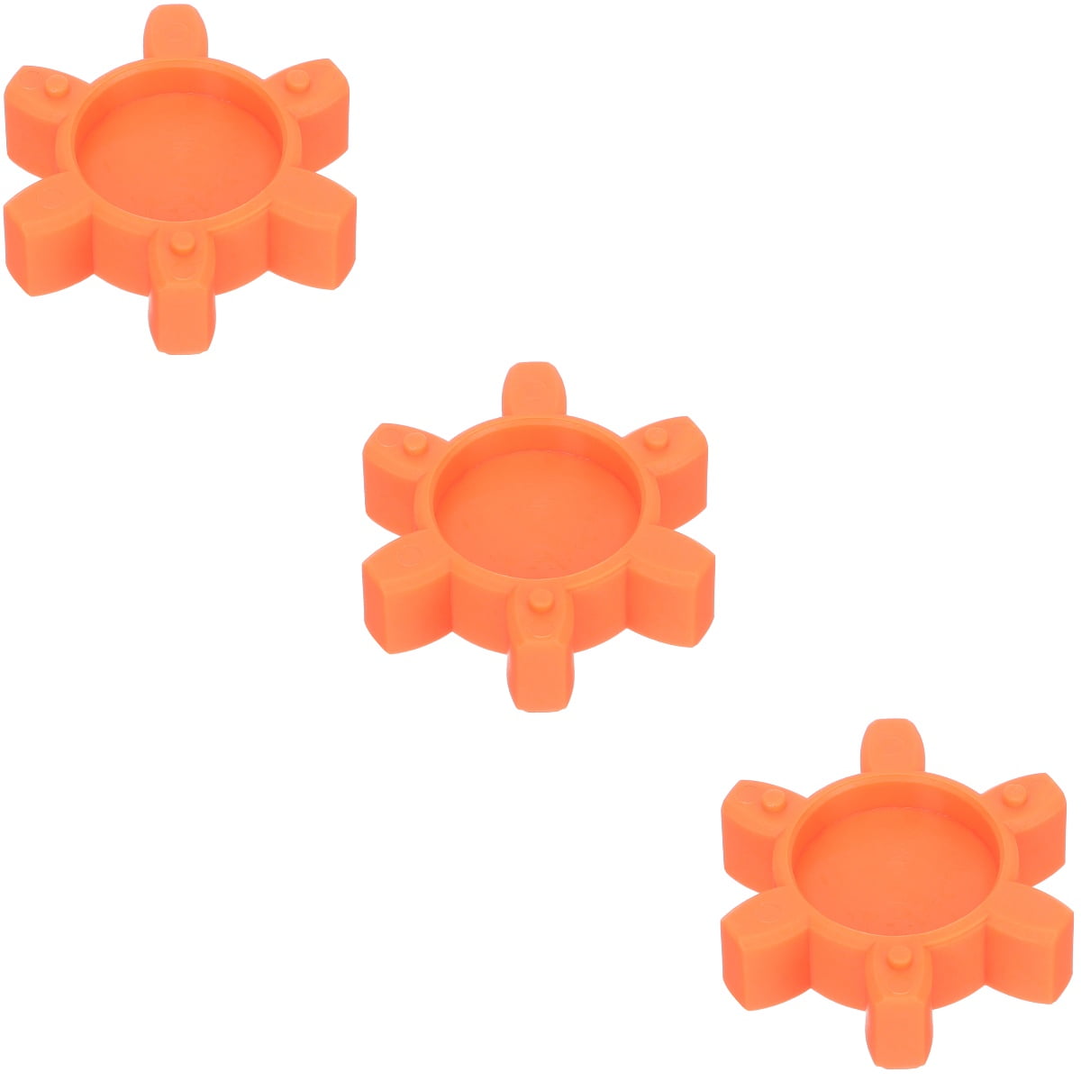 HOMEMAXS 3pcs Rubber Spider Insert Rubber Coupling Pad Flexible Rubber ...