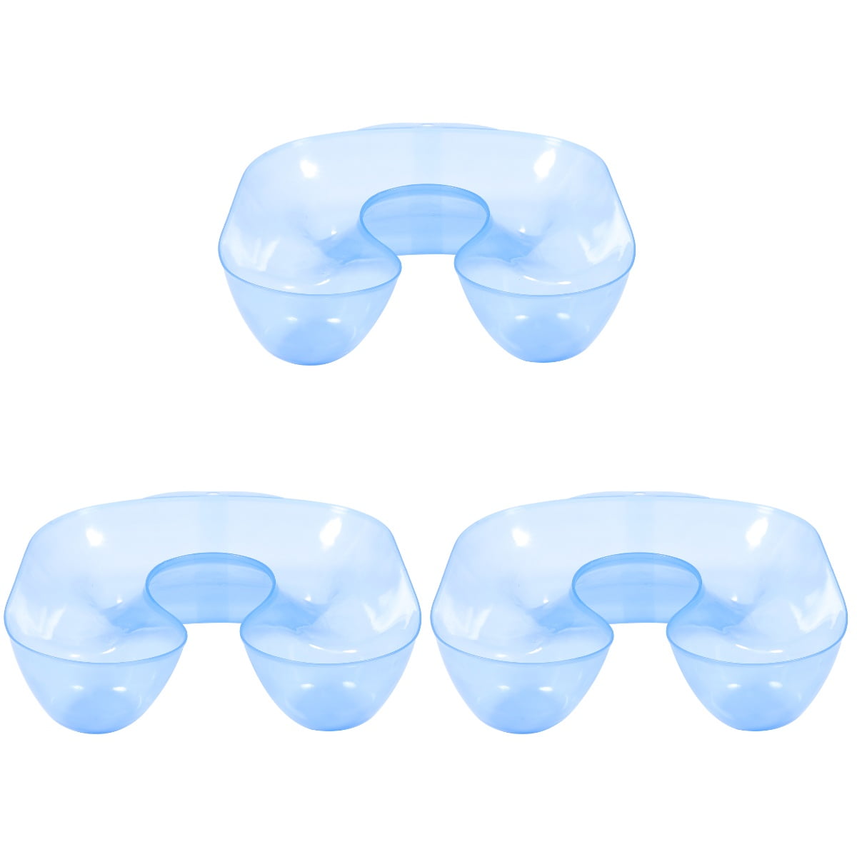 HOMEMAXS 3pcs Salon Neck Tray Hair Perming Neck Tray Dyeing Neck ...