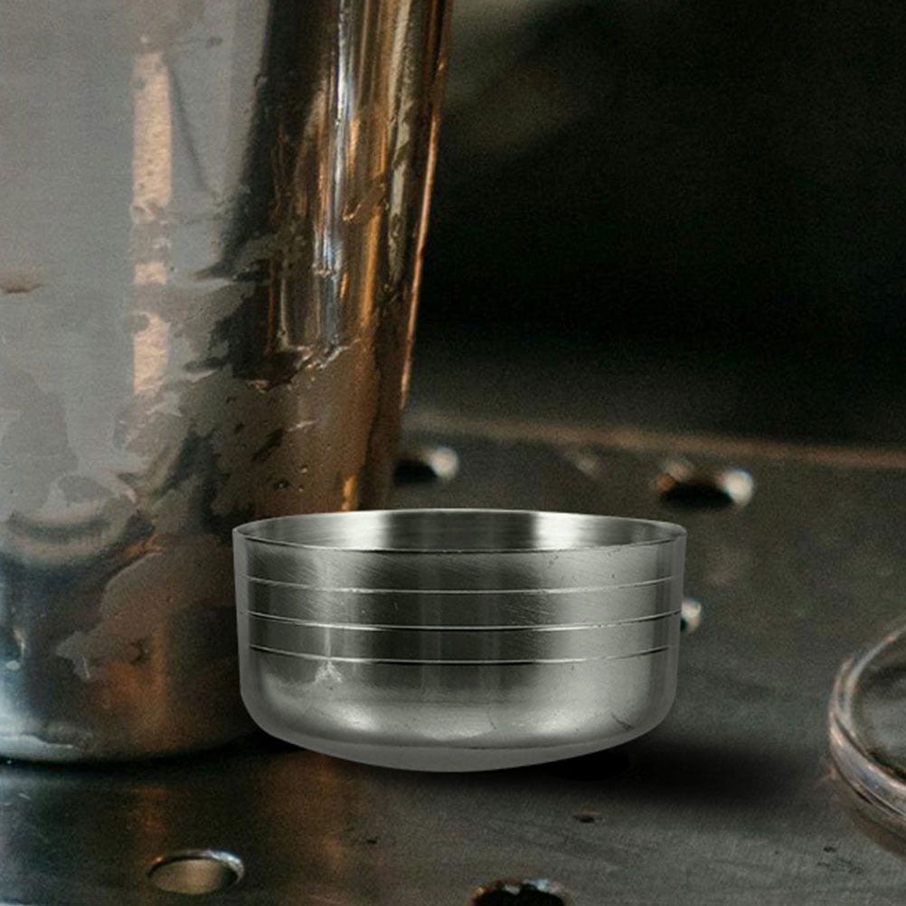 HOMEMAXS 3pcs Shaker Bottles Universal Stainless Steel Replacement Lids ...