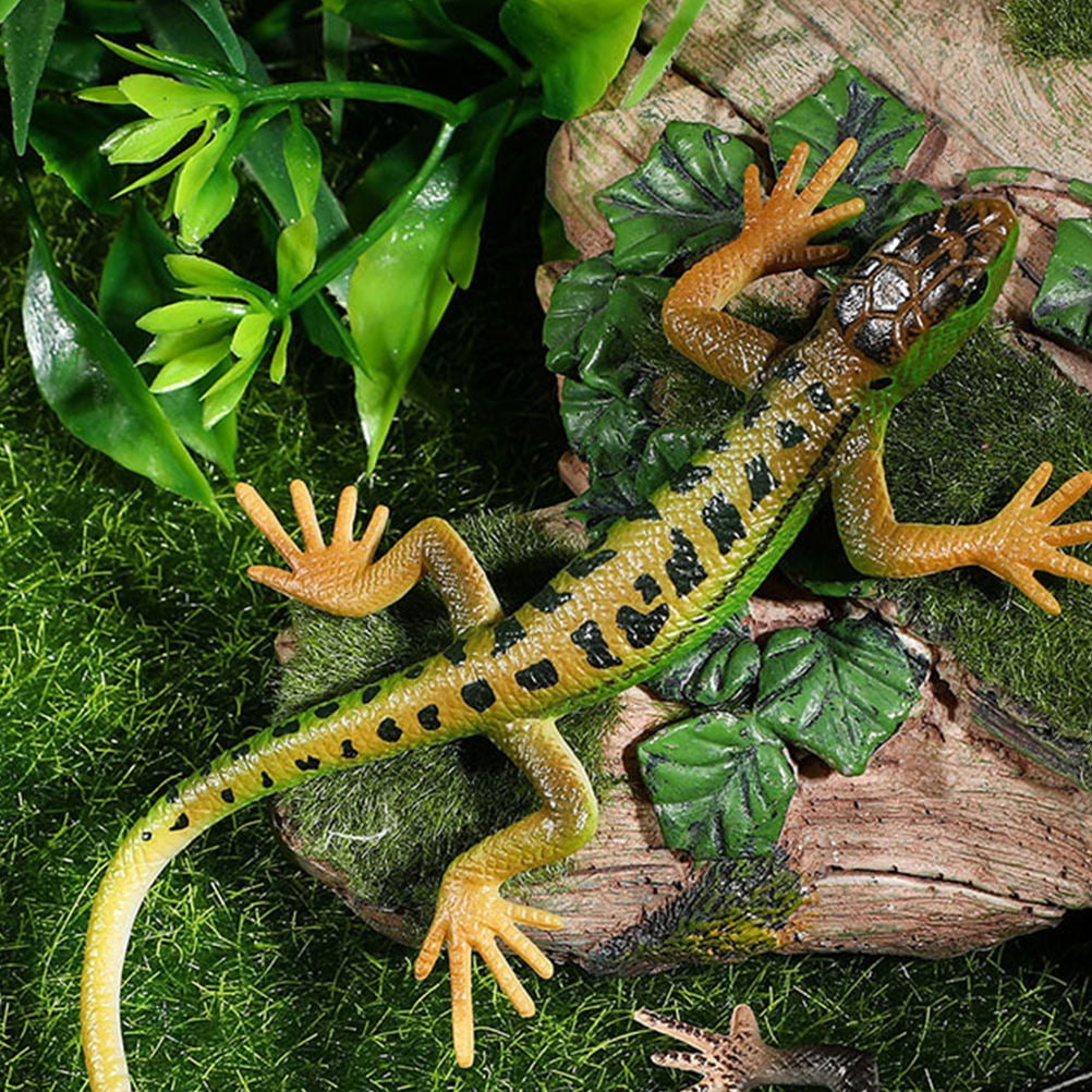 HOMEMAXS 3pcs Simulation Lizard Model Lifelike Lizard Model Realistic ...