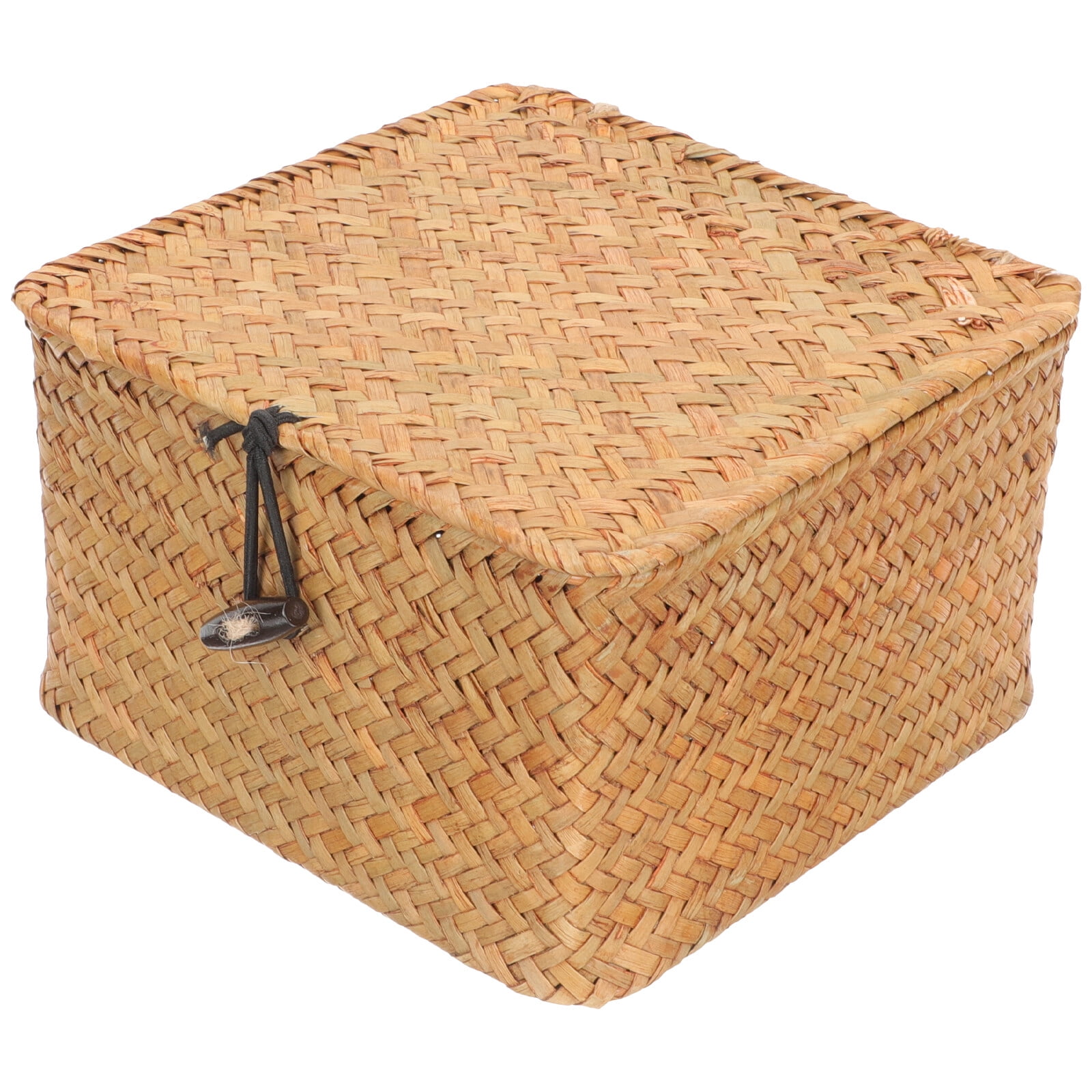 HOMEMAXS 3pcs Square Organizer Box Sundry Toy Storage Case Woven ...