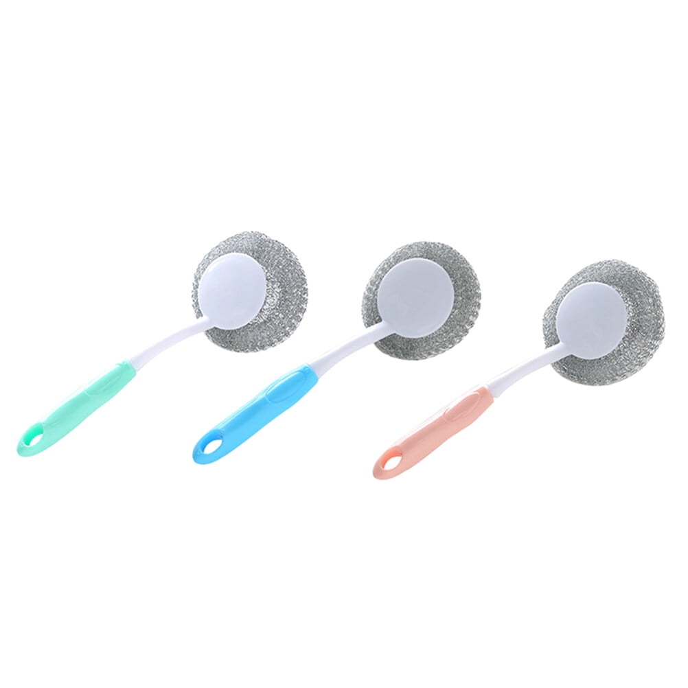 HOMEMAXS 3pcs Stainless Steel Sponges Scrubbers Metal Scouring Pads ...