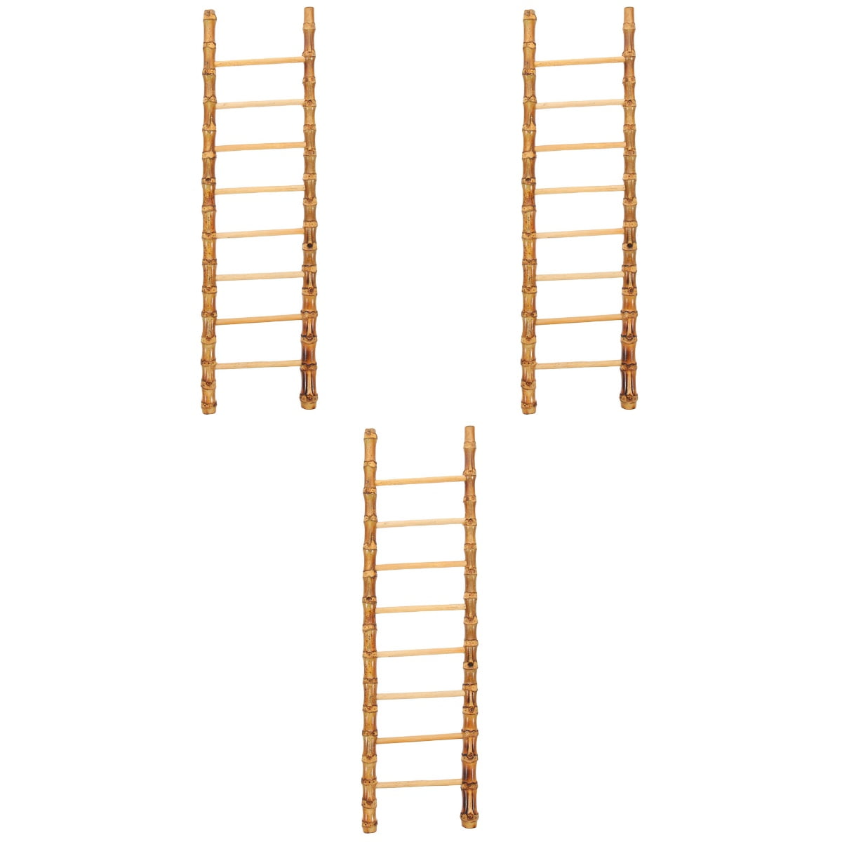 3pcs Sushi Dish Bamboo Ladder Simulation Bamboo Ladder Sashimi Plate ...