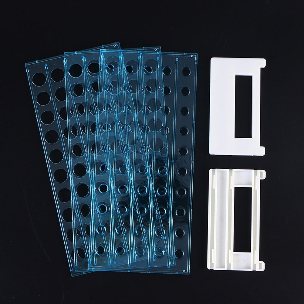 HOMEMAXS 3pcs Test Tube Rack Laboratory Test Tube Holder Portable ...