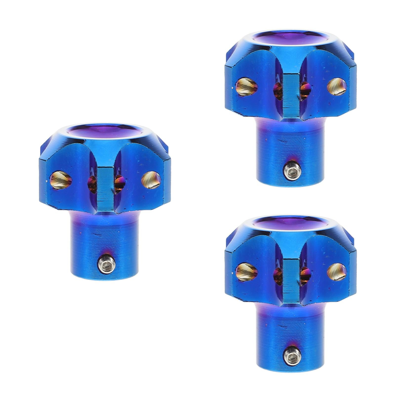 HOMEMAXS 3pcs Universal CNC Motorcycle Key Cover with Decorative Key ...