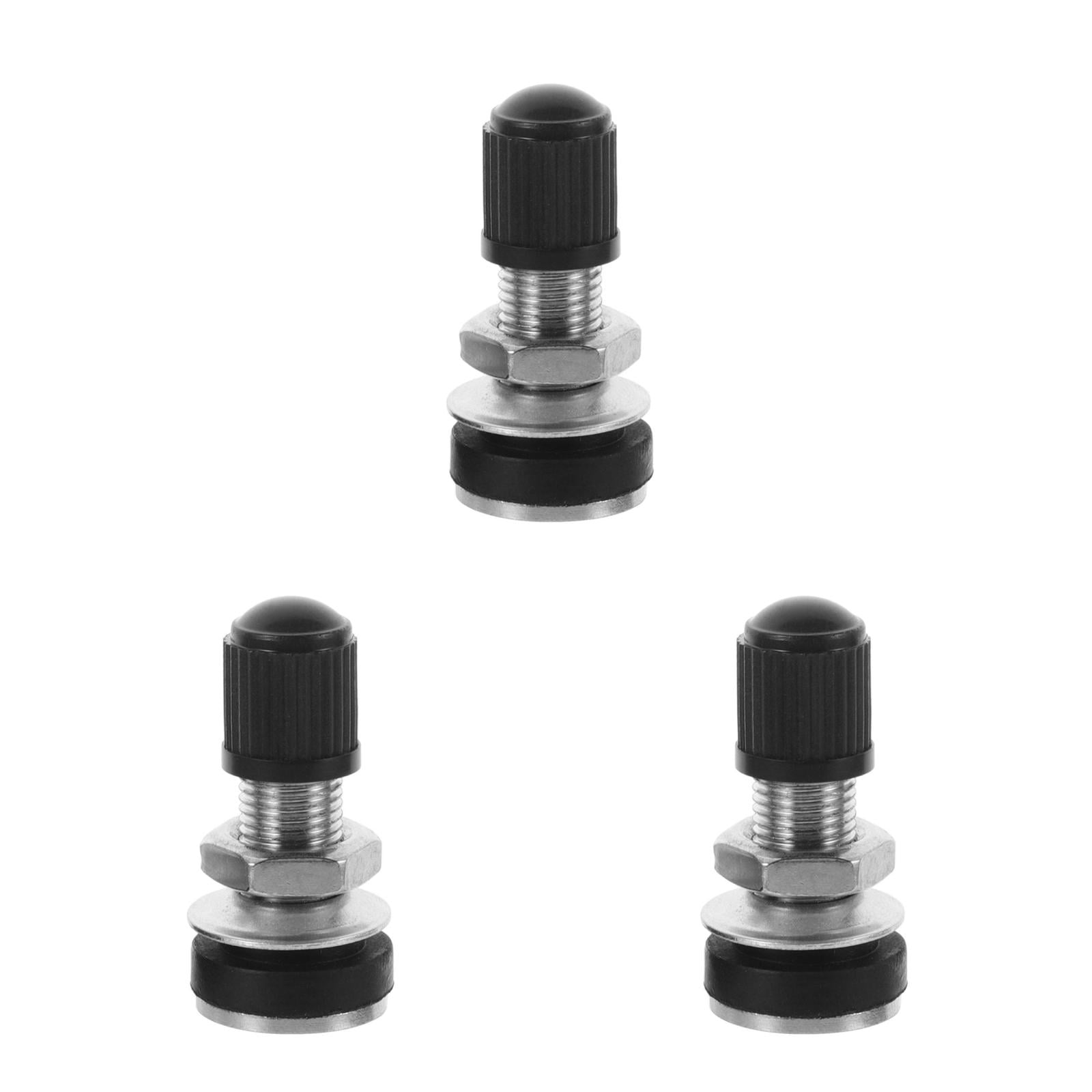 HOMEMAXS 3pcs Valve Stem Replacement Tire Valve Stem Tool Copper Valve ...