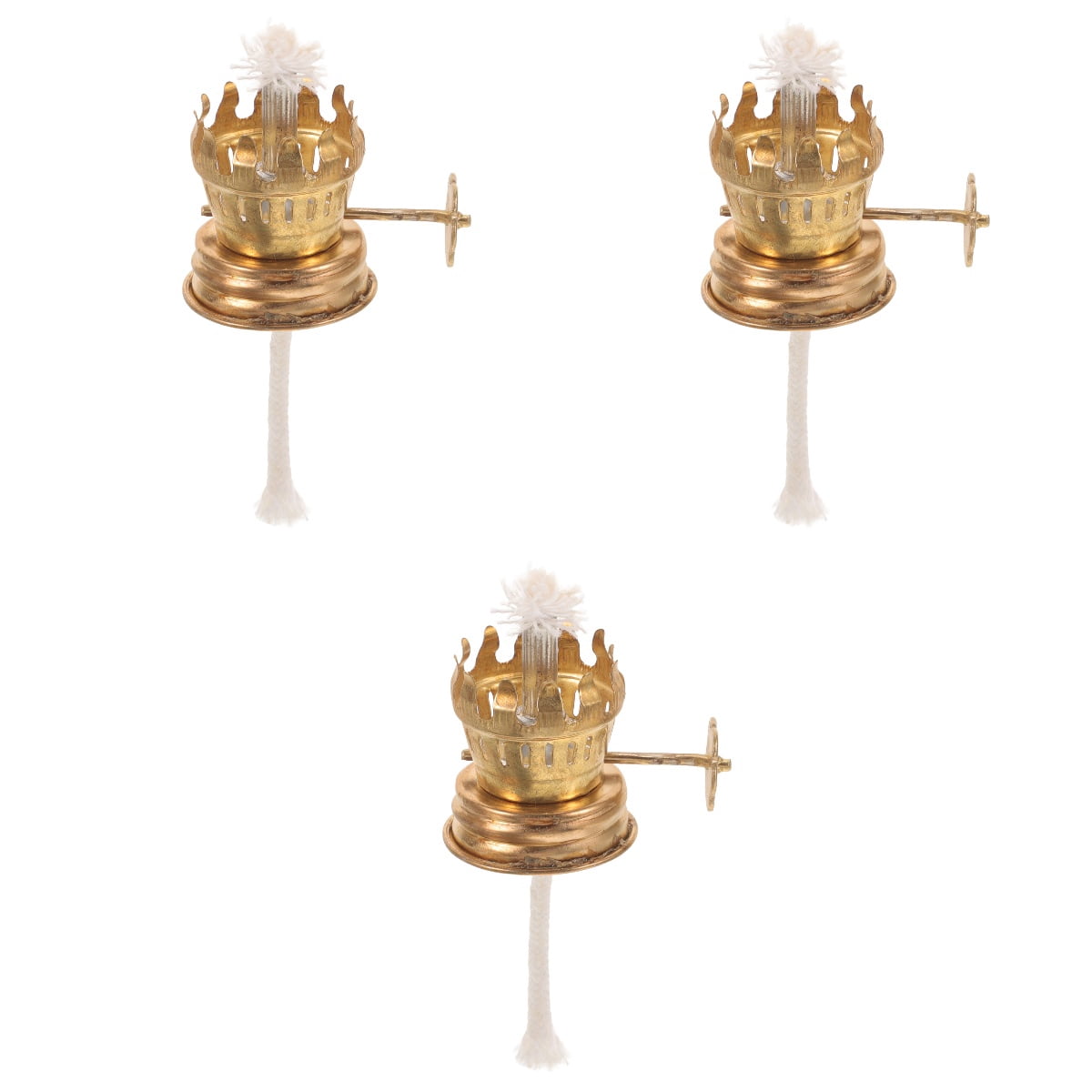 3pcs Vintage Kerosene Lamps Regulator Desktop Oil Lamp Regulator Oil ...