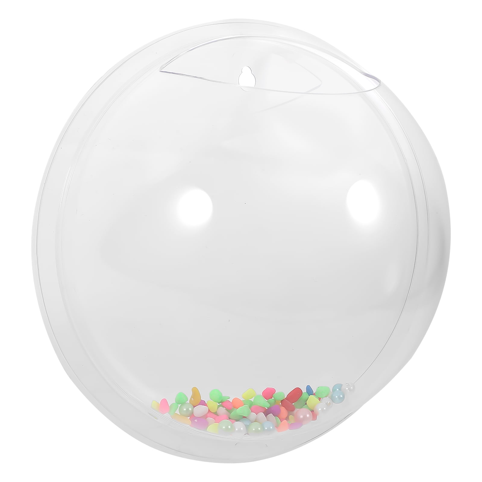 HOMEMAXS 3pcs Wall Bowl, Wall Bubble Hanging Clear Betta Tank Wall ...