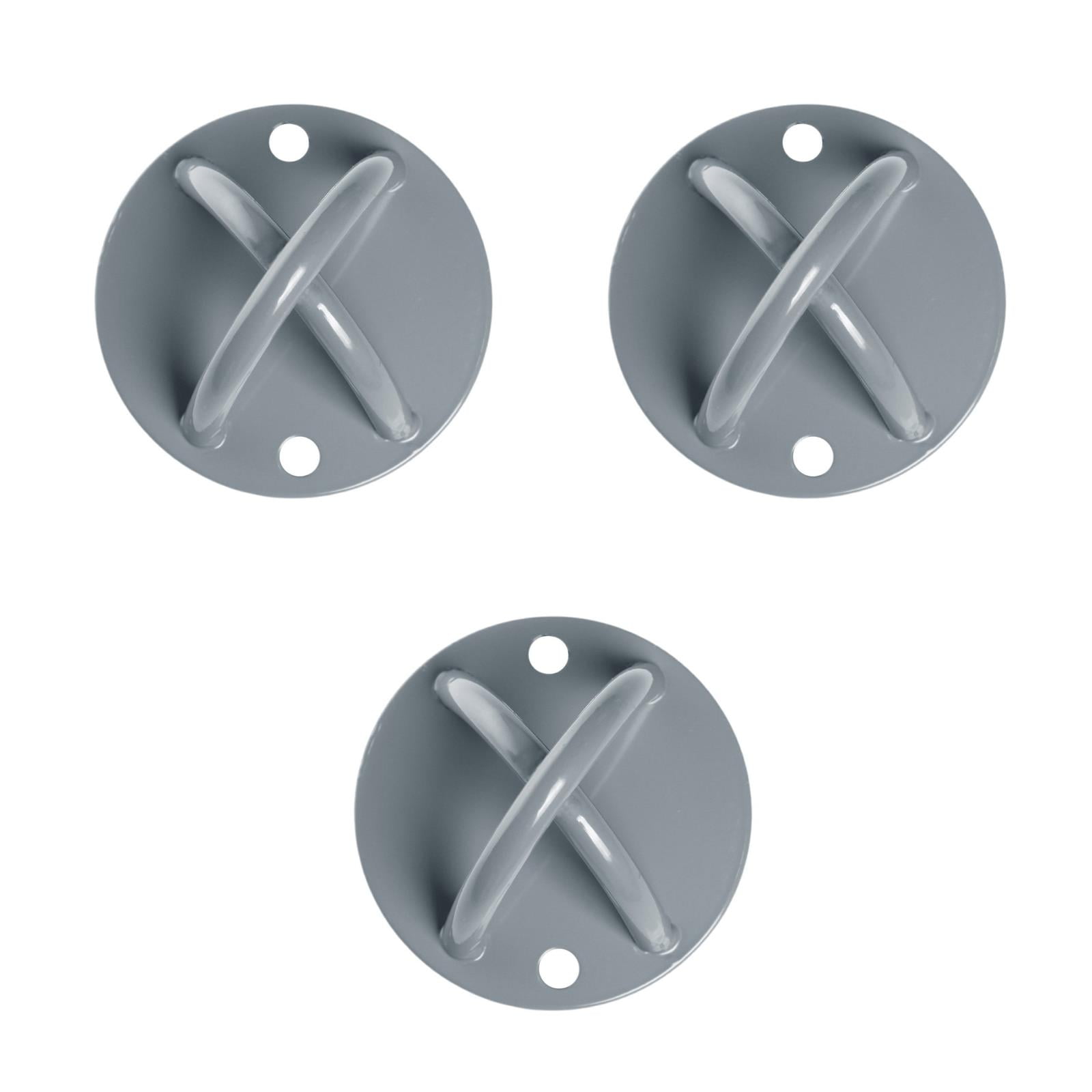 HOMEMAXS 3pcs Wall Ceiling Bracket Anchor Home Gym Suspension Straps ...