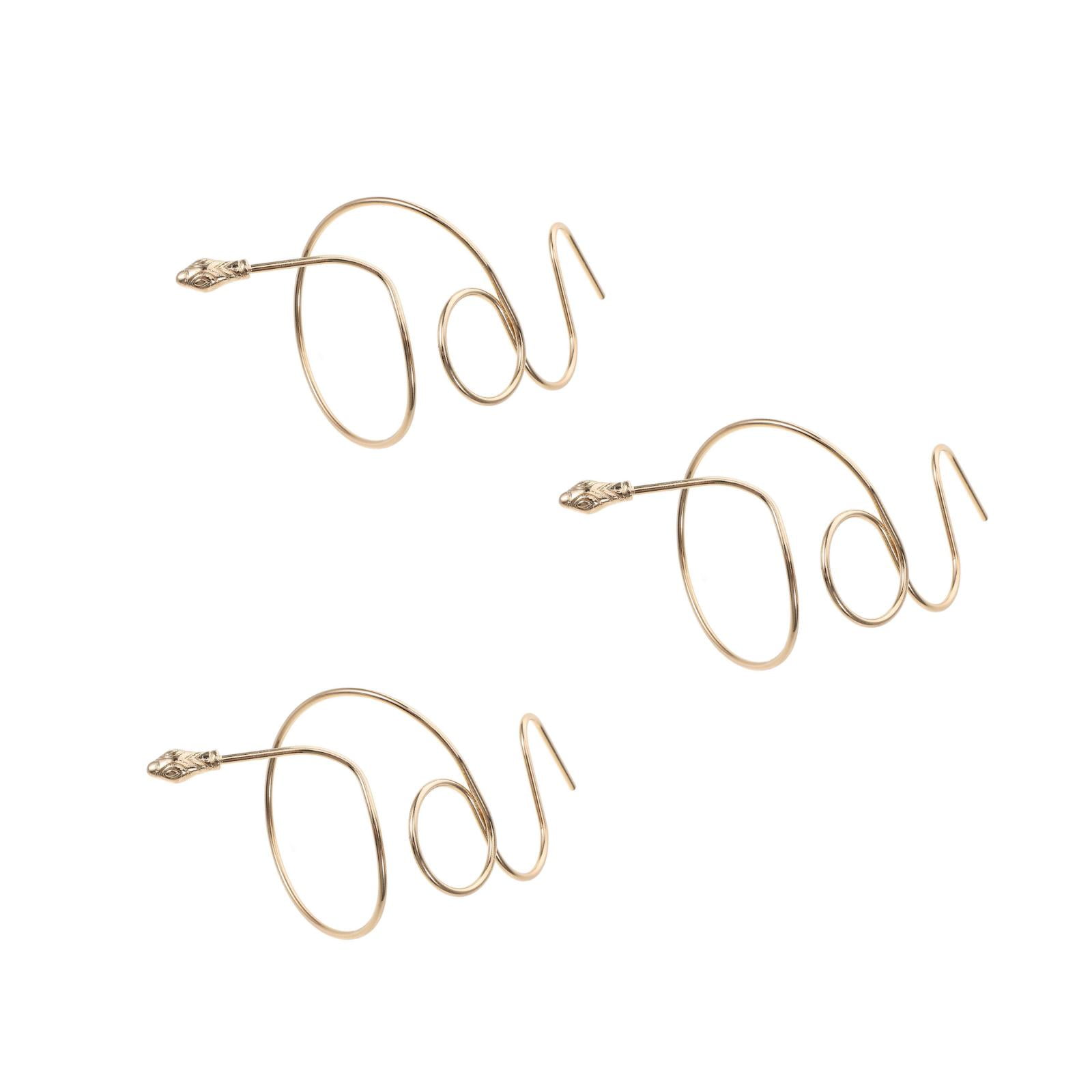 HOMEMAXS 3pcs Women Snake Arm Cuff Arm Bracelet Upper Arm Jewelry Metal ...