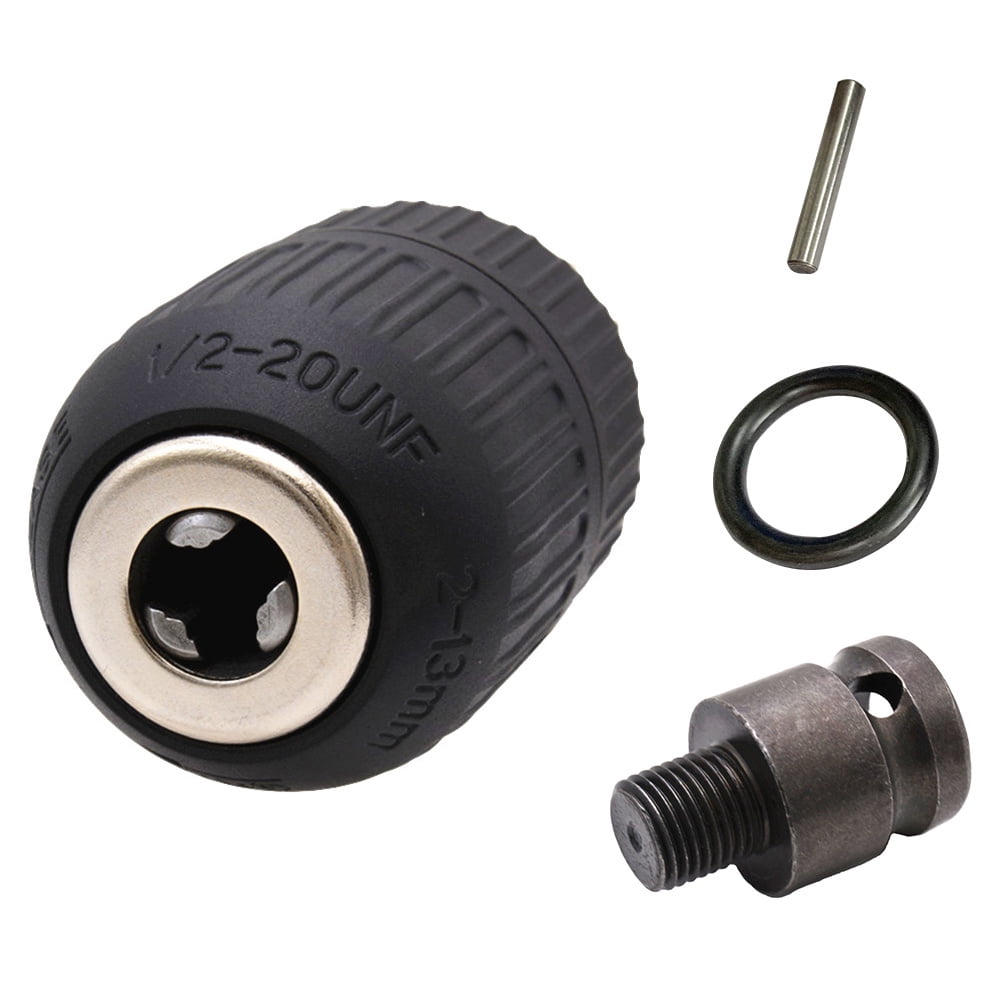 HOMEMAXS 4.3X7.3in Black Drill Chuck Hand Tightening Professional ...