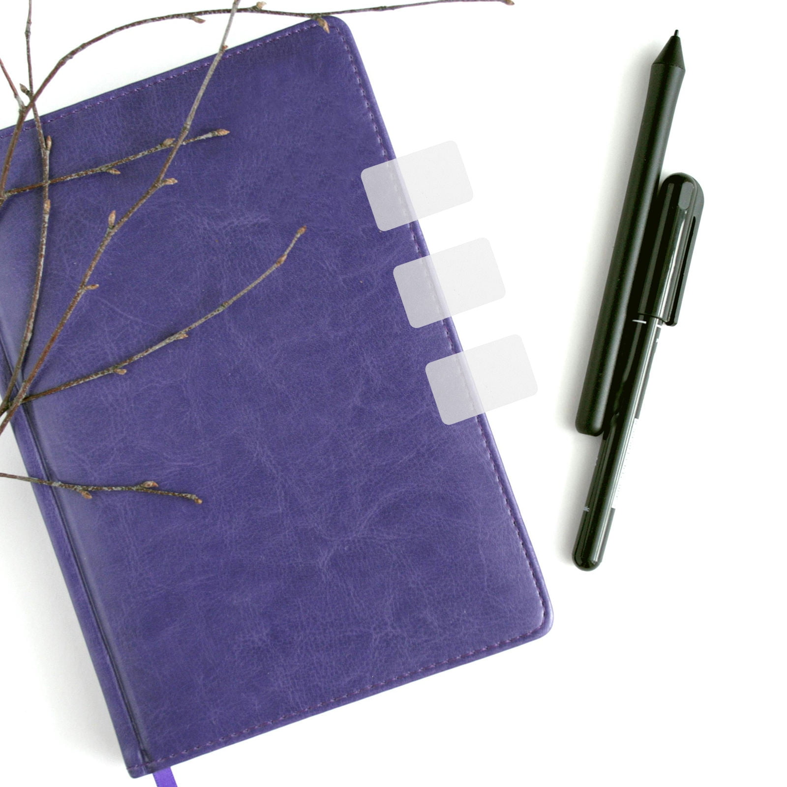 HOMEMAXS 4 Books Writable Sticky Tabs Page for Binders Stickers - Walmart.com