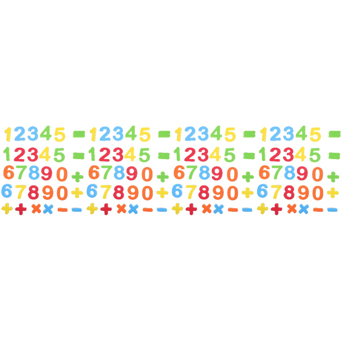 HOMEMAXS 4 Boxes Magnetic Numbers Fridge Multi-functional Learning ...