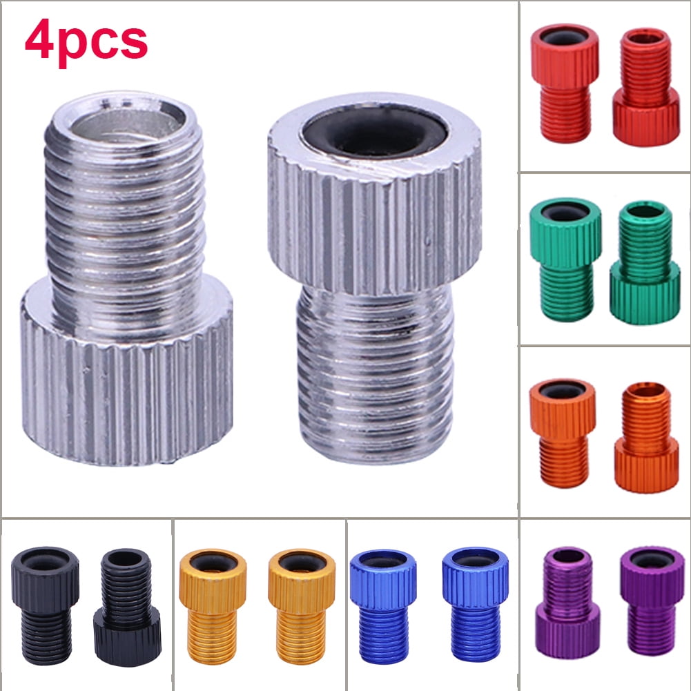 4 PCS Adapter Bike Valve Conversion Nozzle Tire Repair Tool Maintenance ...
