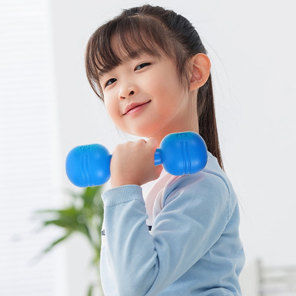 HOMEMAXS 4 Pairs Kids Dumbbells Set For Toddlers Kids Workout Dumbbell ...