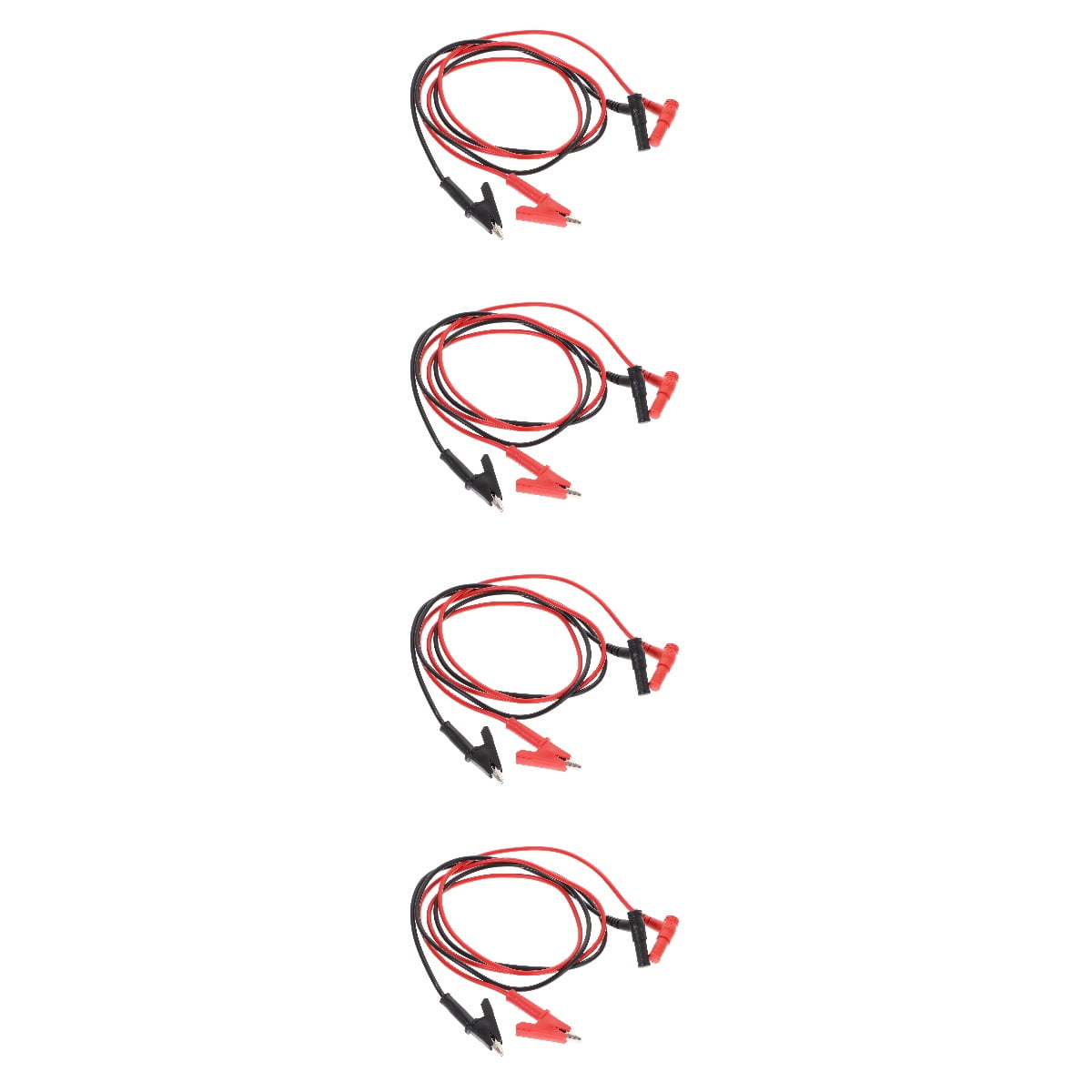HOMEMAXS 4 Pairs Multimeter Alligator Clips Test Cable Multimeter ...