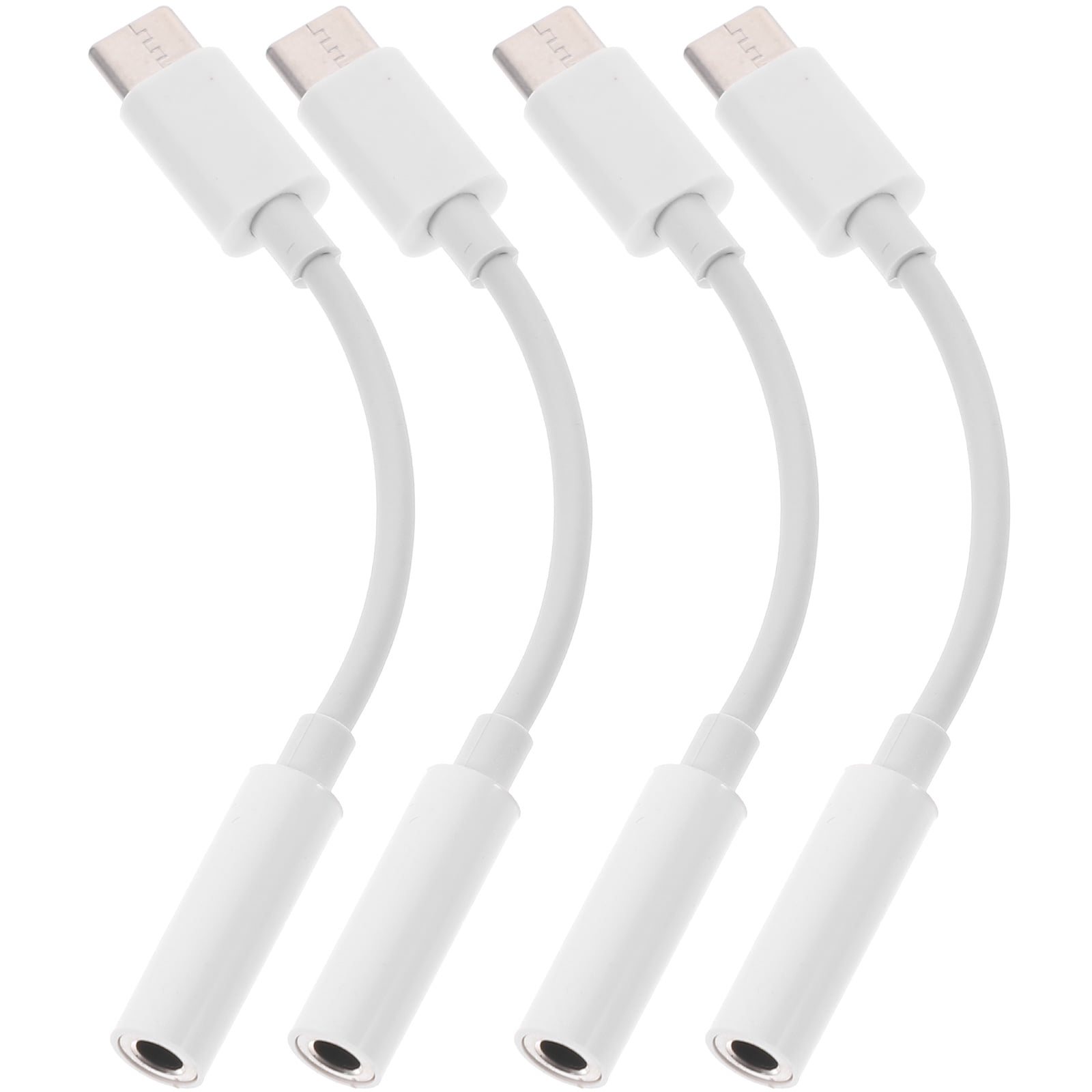 HOMEMAXS 4Pc Type C to Headphone Adapter Audio Converter - Walmart.com