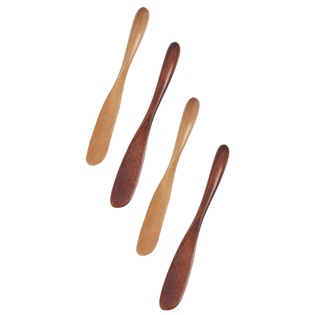 4Pcs Light Brown Makeup Pick Scrapers for DIY Needs and Clean ...