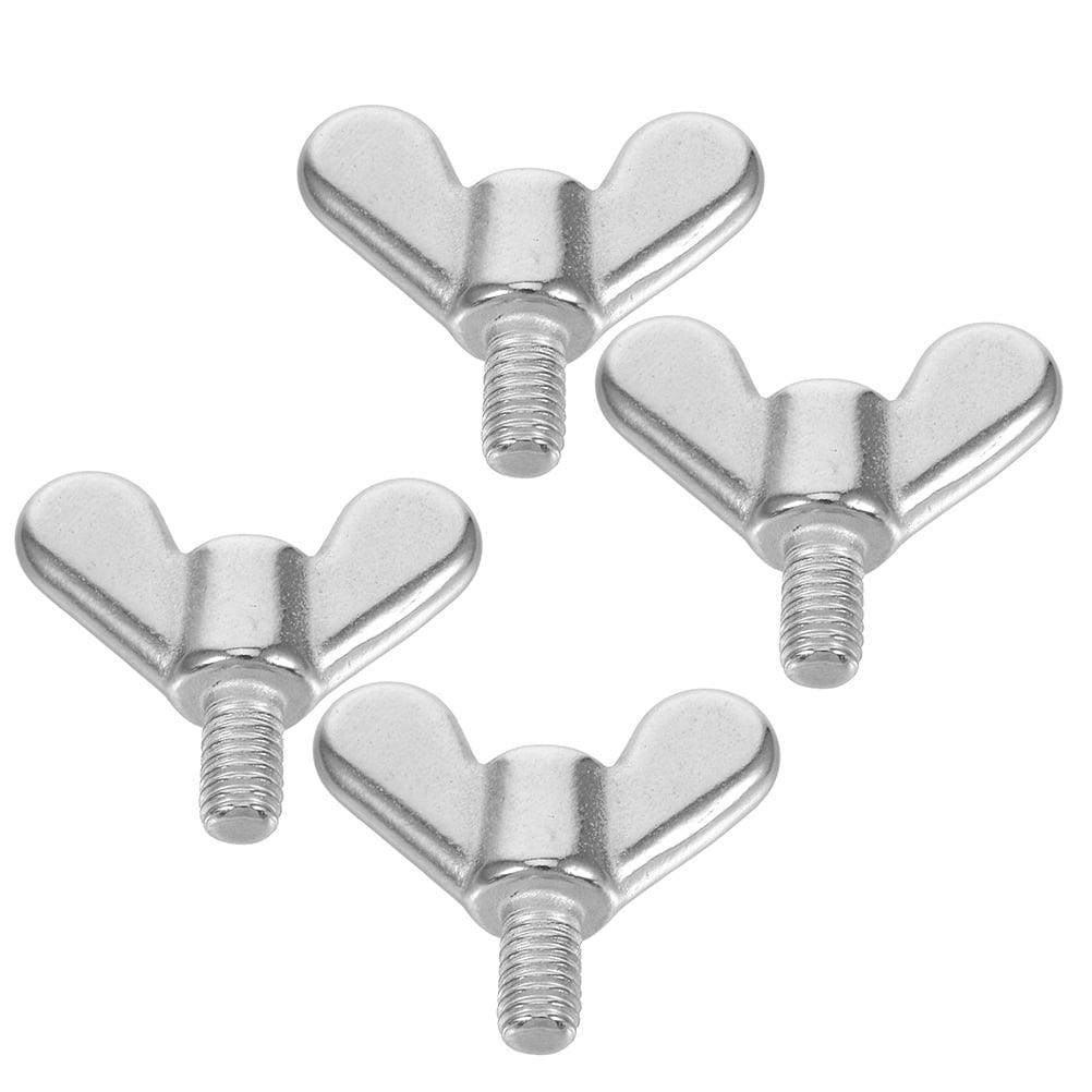 HOMEMAXS 4 Pcs Butterfly Screws Bolt Stainless Steel Butterfly Hand ...