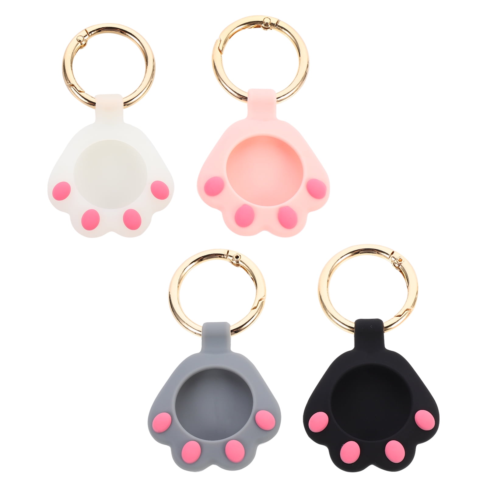 4 Pcs Cat Pad Tracer Shell Locator Accessory Tracker Tag Accessories ...