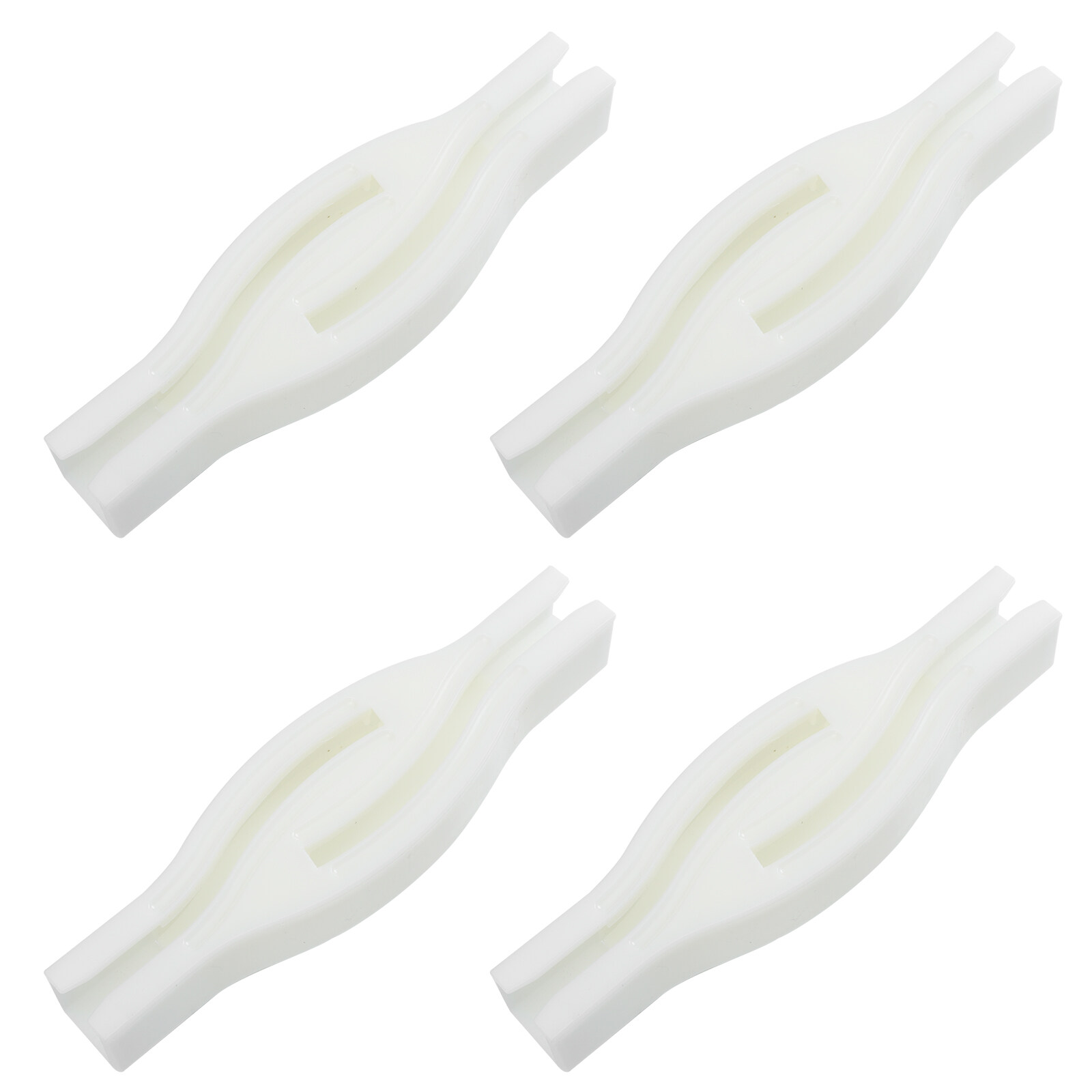 4 Pcs Ceiling Track Connectors Joint Cable Ties Curtain Beige - Walmart.com