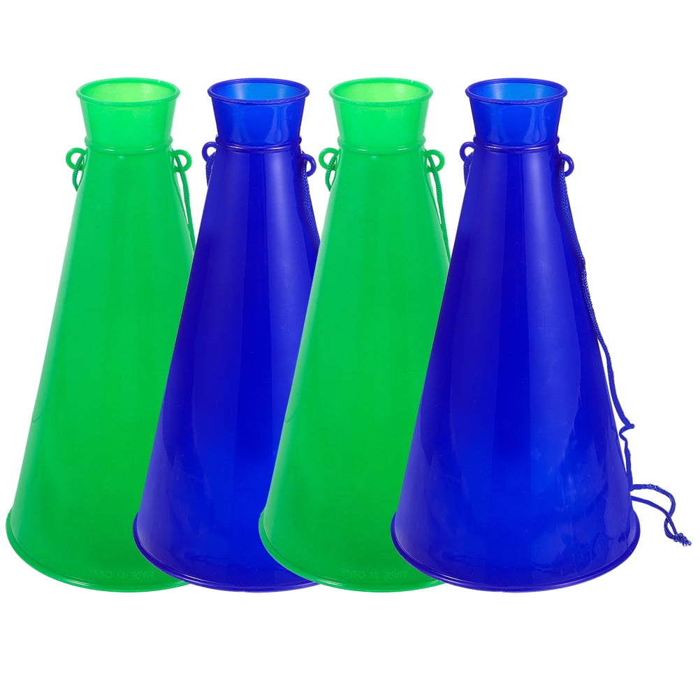 HOMEMAXS 4 Pcs Cheering Horn Kids Noisemakers Mini Megaphone Toddler ...