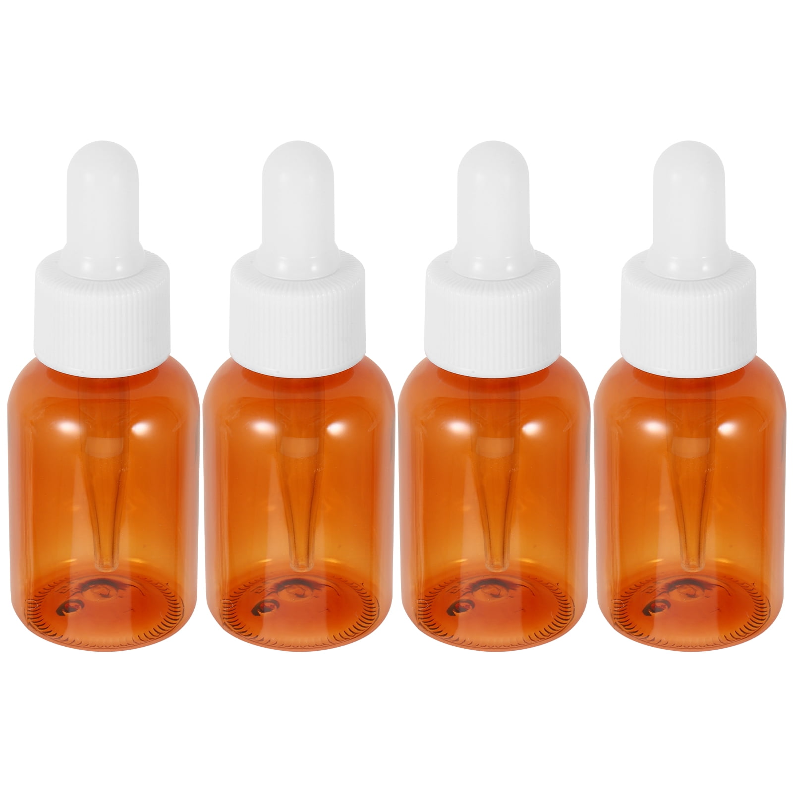 HOMEMAXS Durable Plastic Dropper Bottles for Storage with Smooth ...