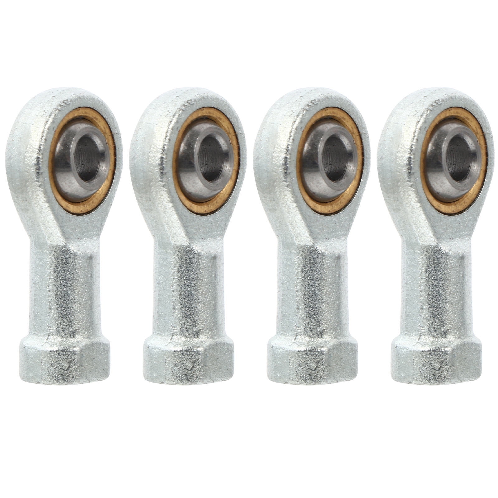 4 Pcs Female Thread Connector Rod End Bearings Joint Self-lubricating ...