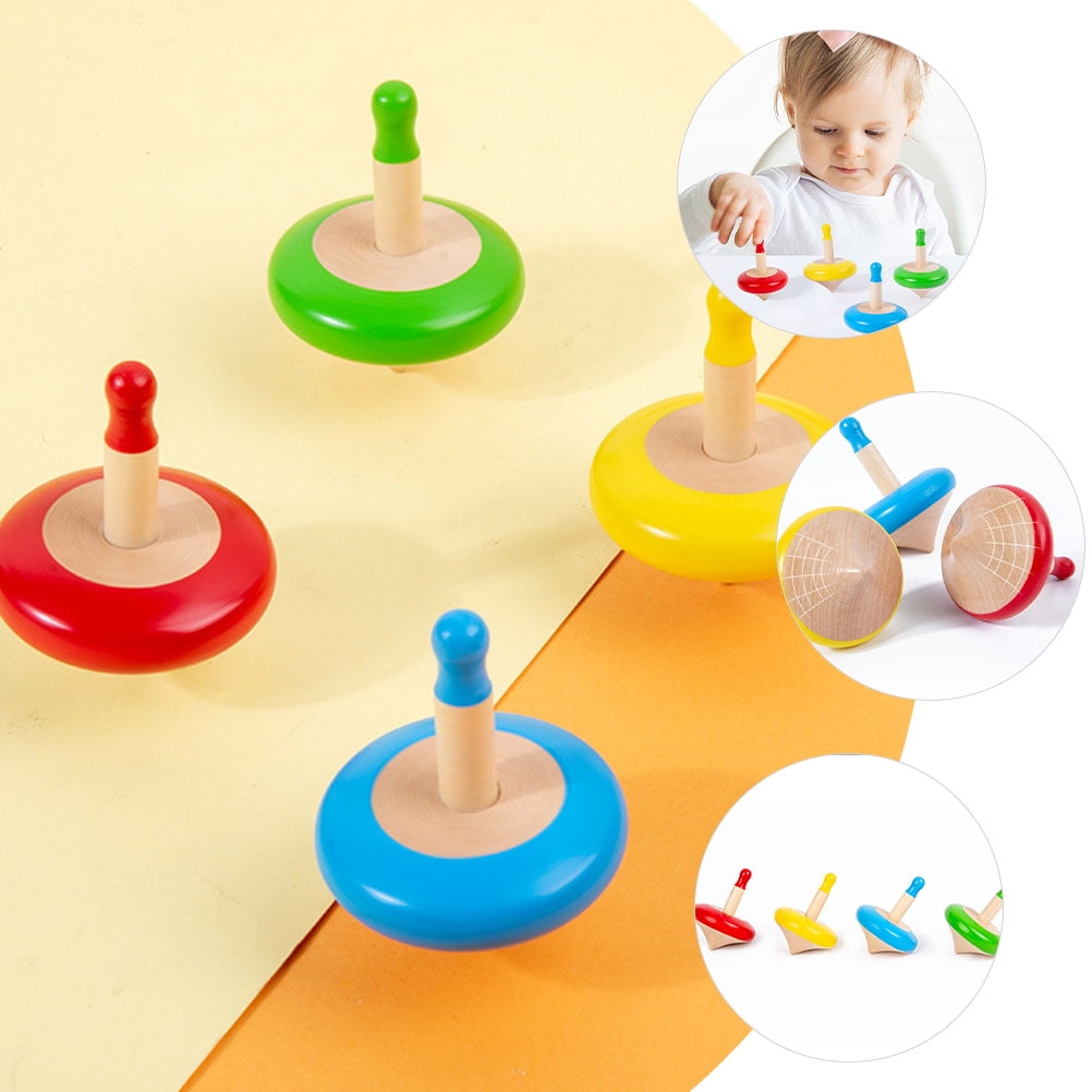 VERDANVERSE 4Pcs Small Gyro For Children With Assorted Color For Parent ...