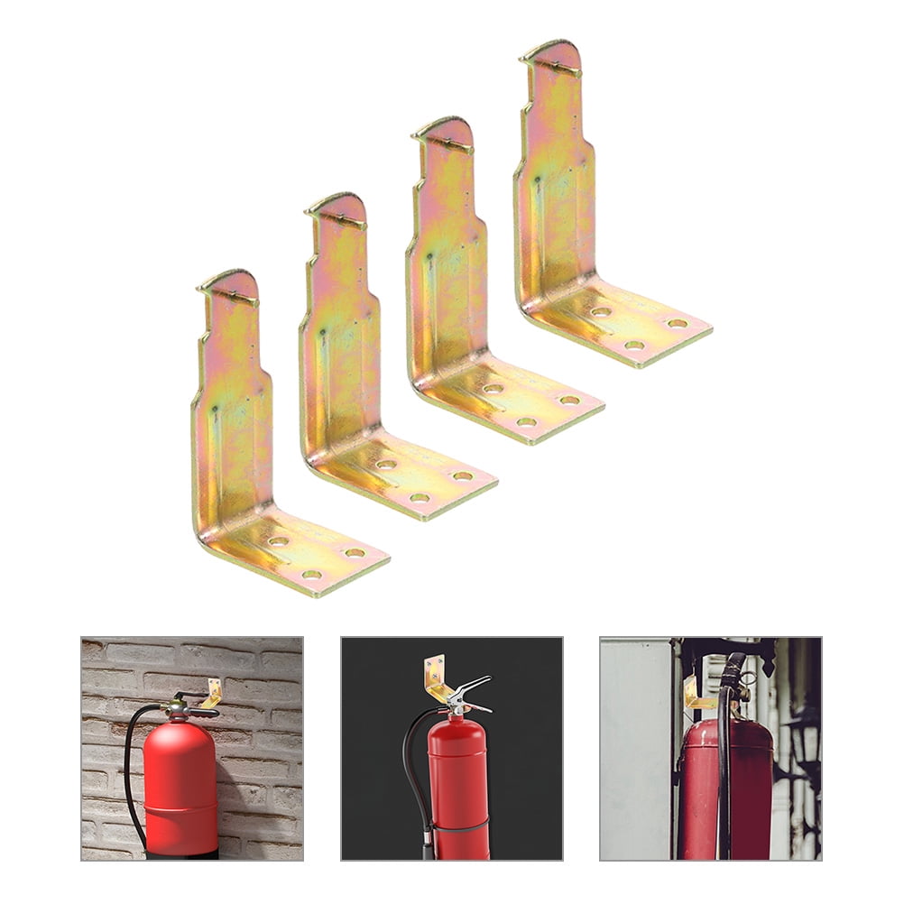 HOMEMAXS 4 Pcs Fire Extinguisher Hanger Mounting Bracket Wall Holder ...