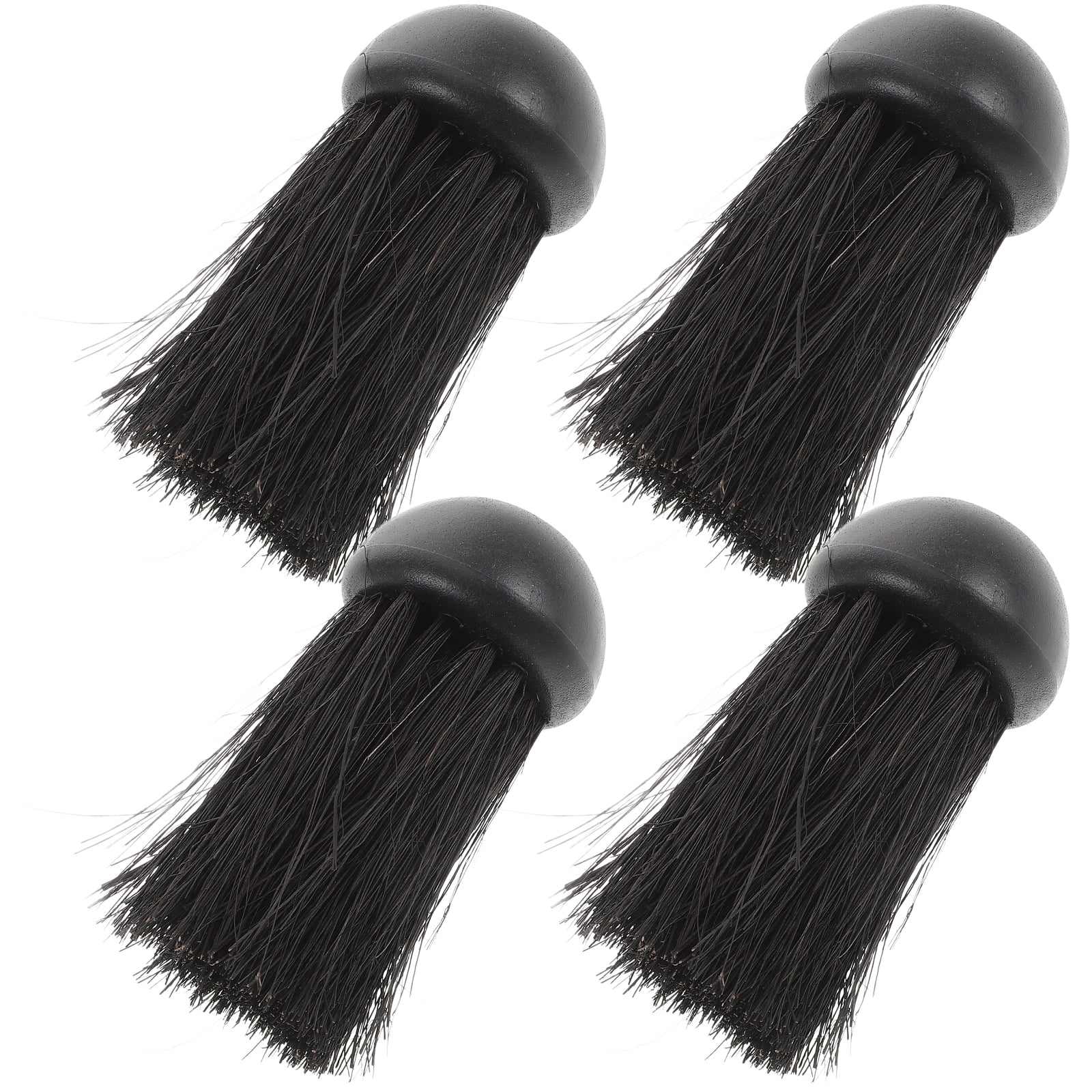 HOMEMAXS 4 Pcs Fire Tools for Pit Fireplace Brush Broom Nut Connector ...