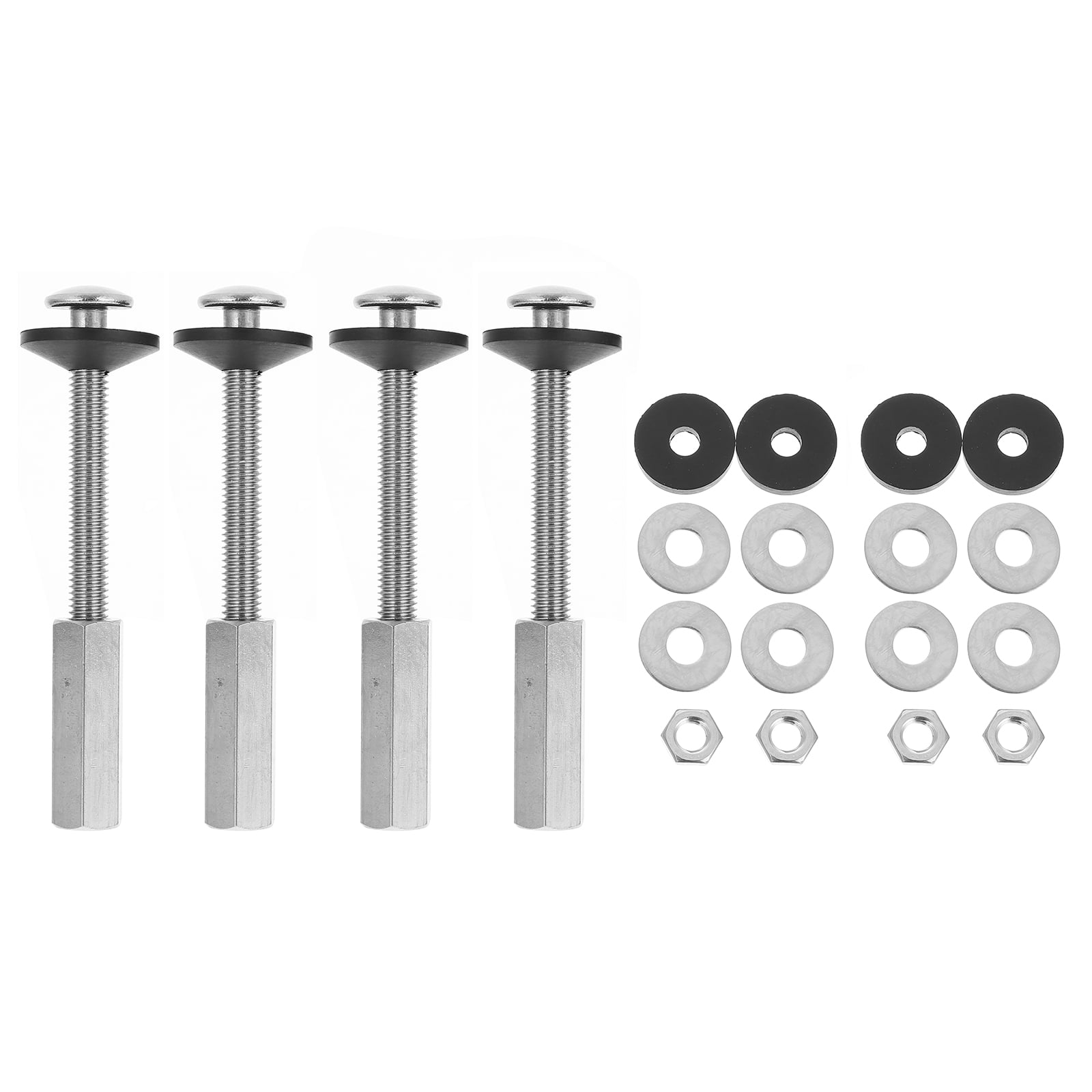 HOMEMAXS 4 Pcs Flush Water Tank Screw Rust-proof Toilet Tank Bolts 7 ...