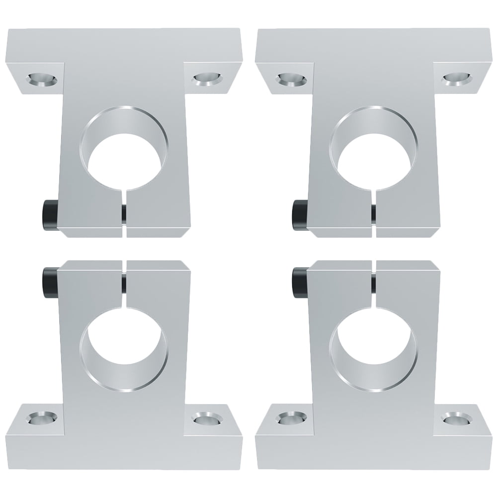 3D Printer Shaft Support Bracket for Silver Metal and Easy to Assemble ...