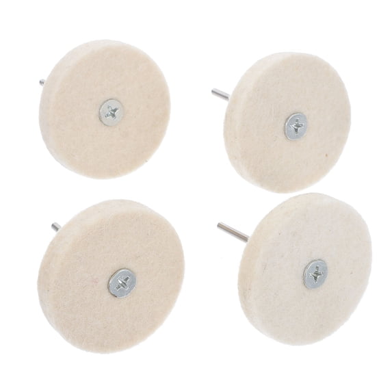 4 Pcs Grinding Polishing Wool Wheel Ceramics Polishing Tool Man 6X5X1 ...