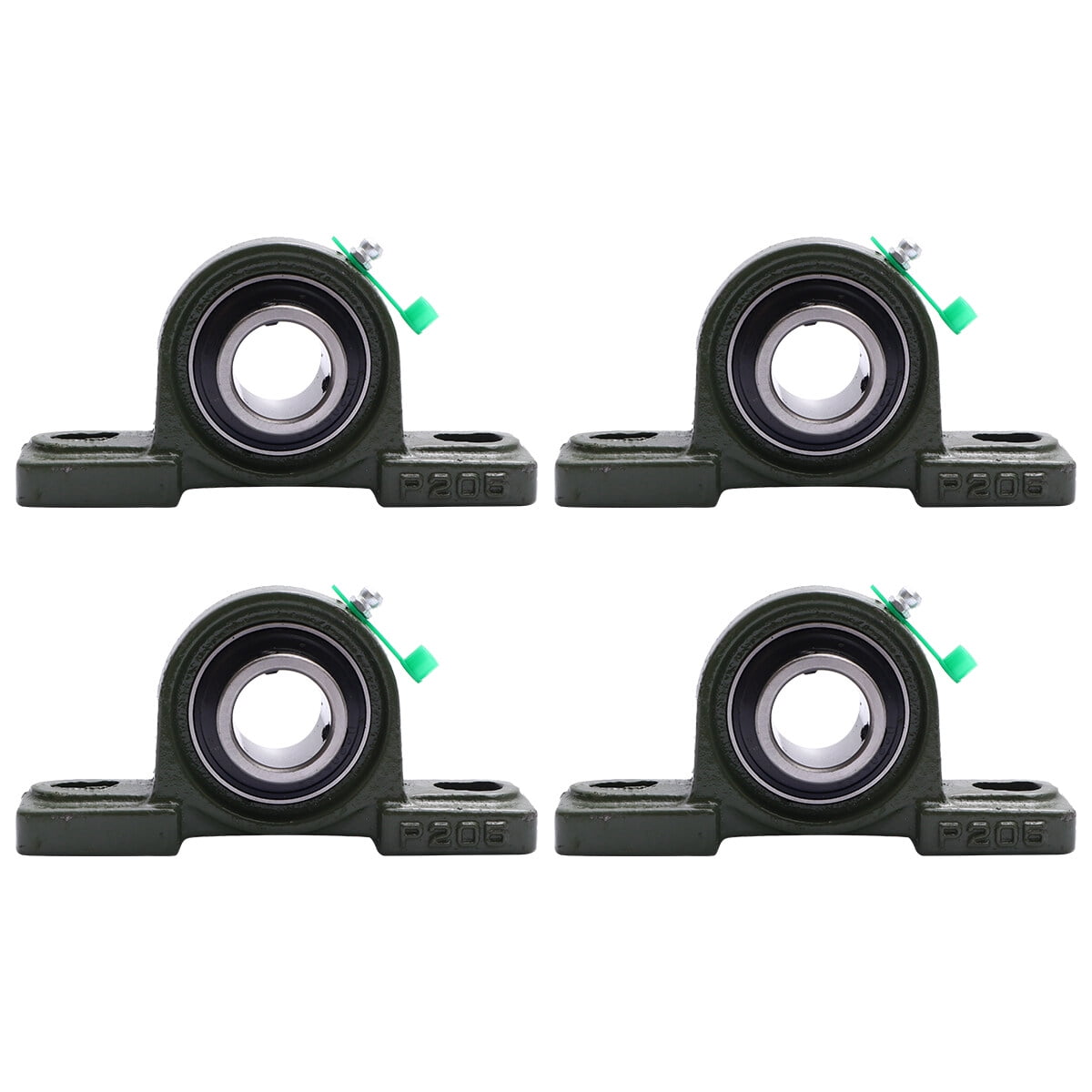 4 Pcs Hoist Pulley System Block Bearing Spherical Pillow Self-aligning ...