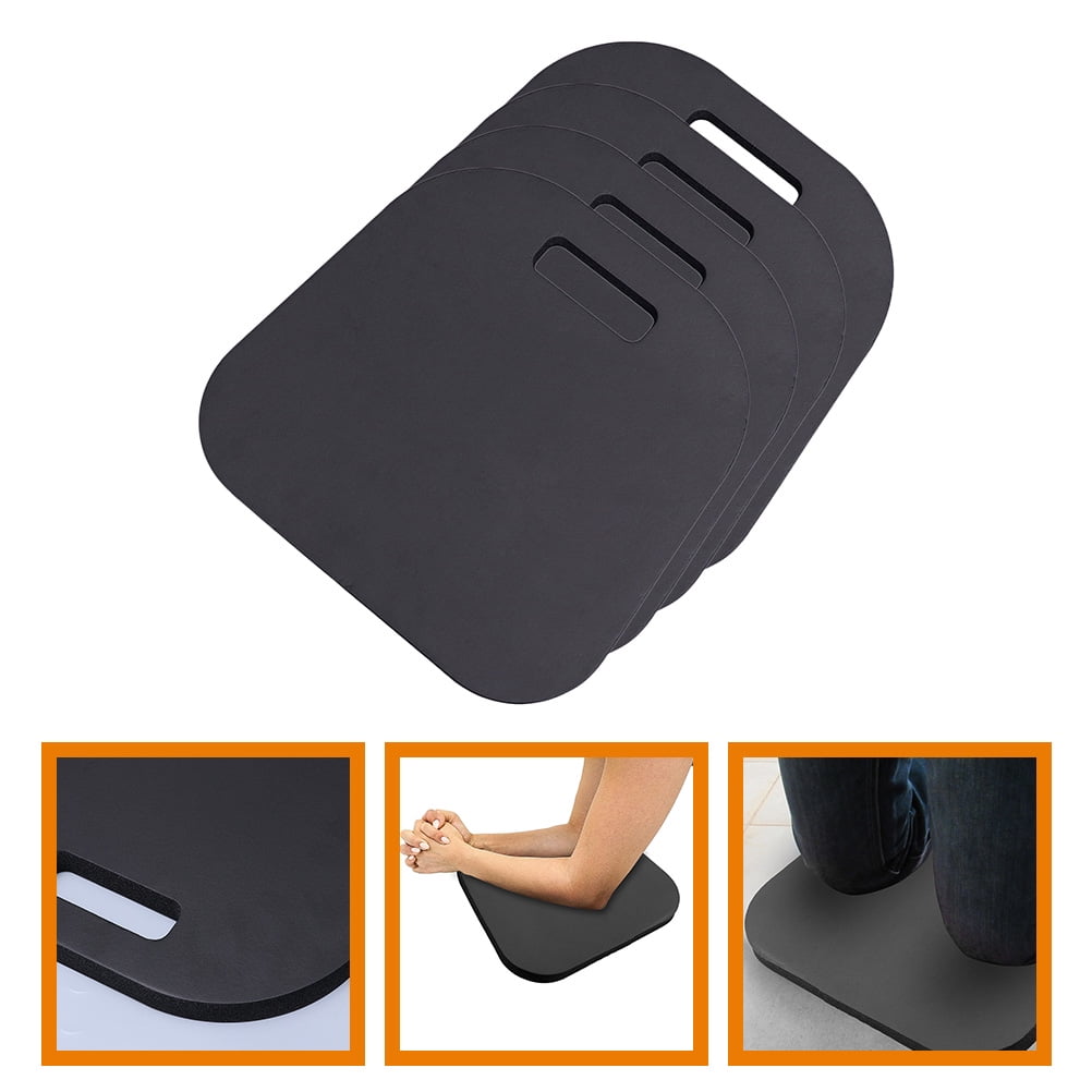 HOMEMAXS 4 Pcs Knee Mat Pad Cushion Ergonomic Soft Pads Baby Work Black ...