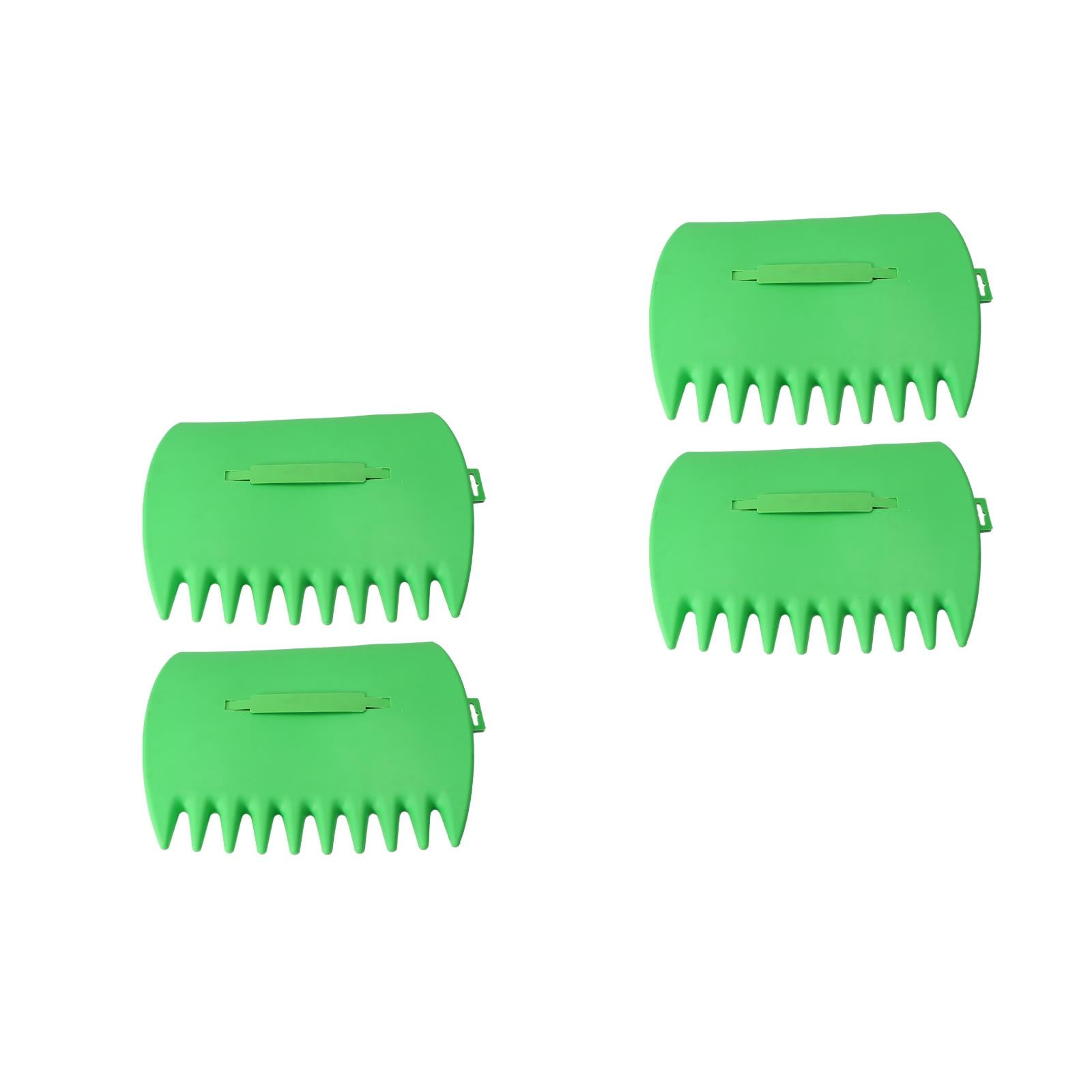 HOMEMAXS 4 Pcs Leaves Cleaning Rake Spade for Cleaning Fallen Leaves ...