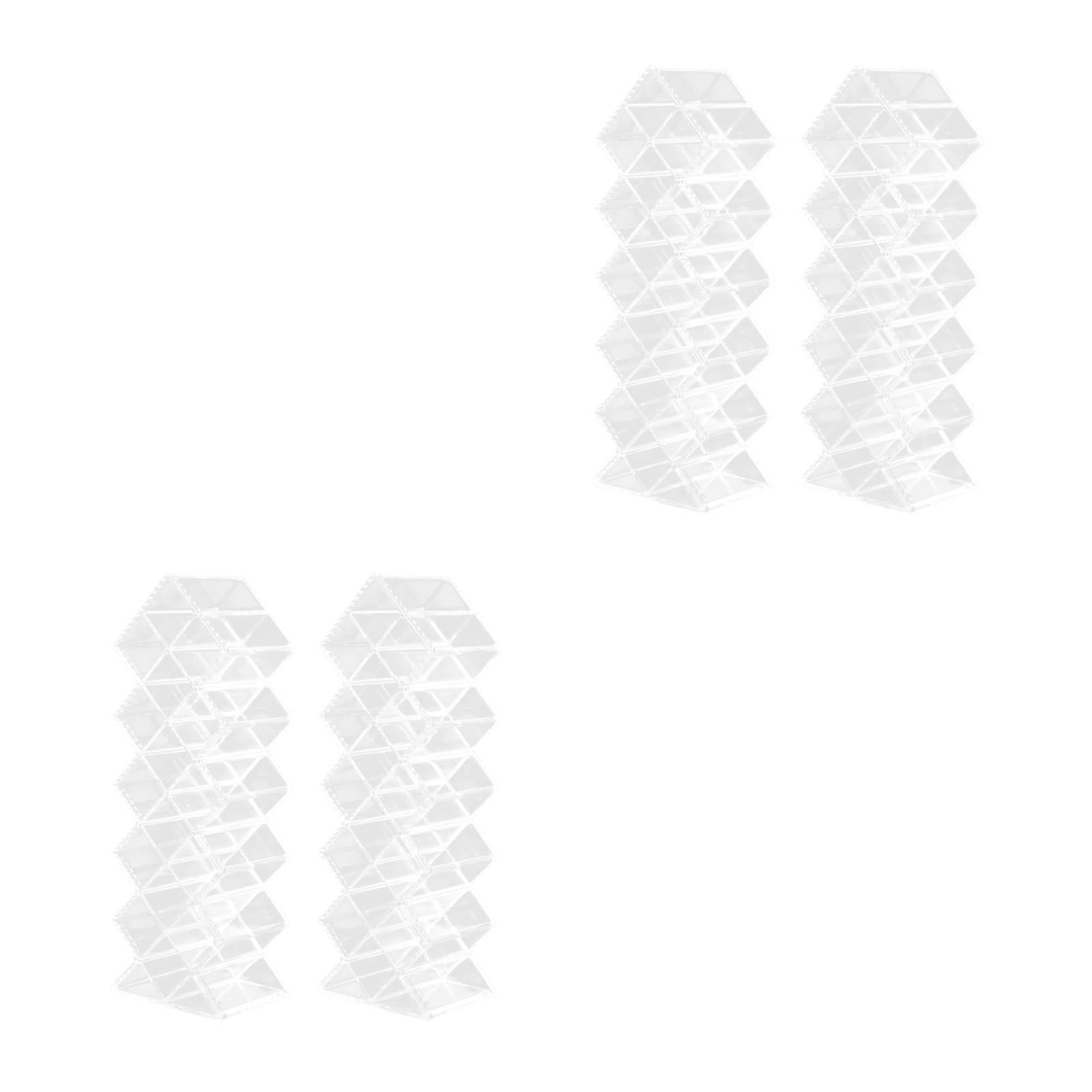 4 Pcs Lipstick Display Rack Desktop Lipstick Shelf Lip Gloss Stand ...