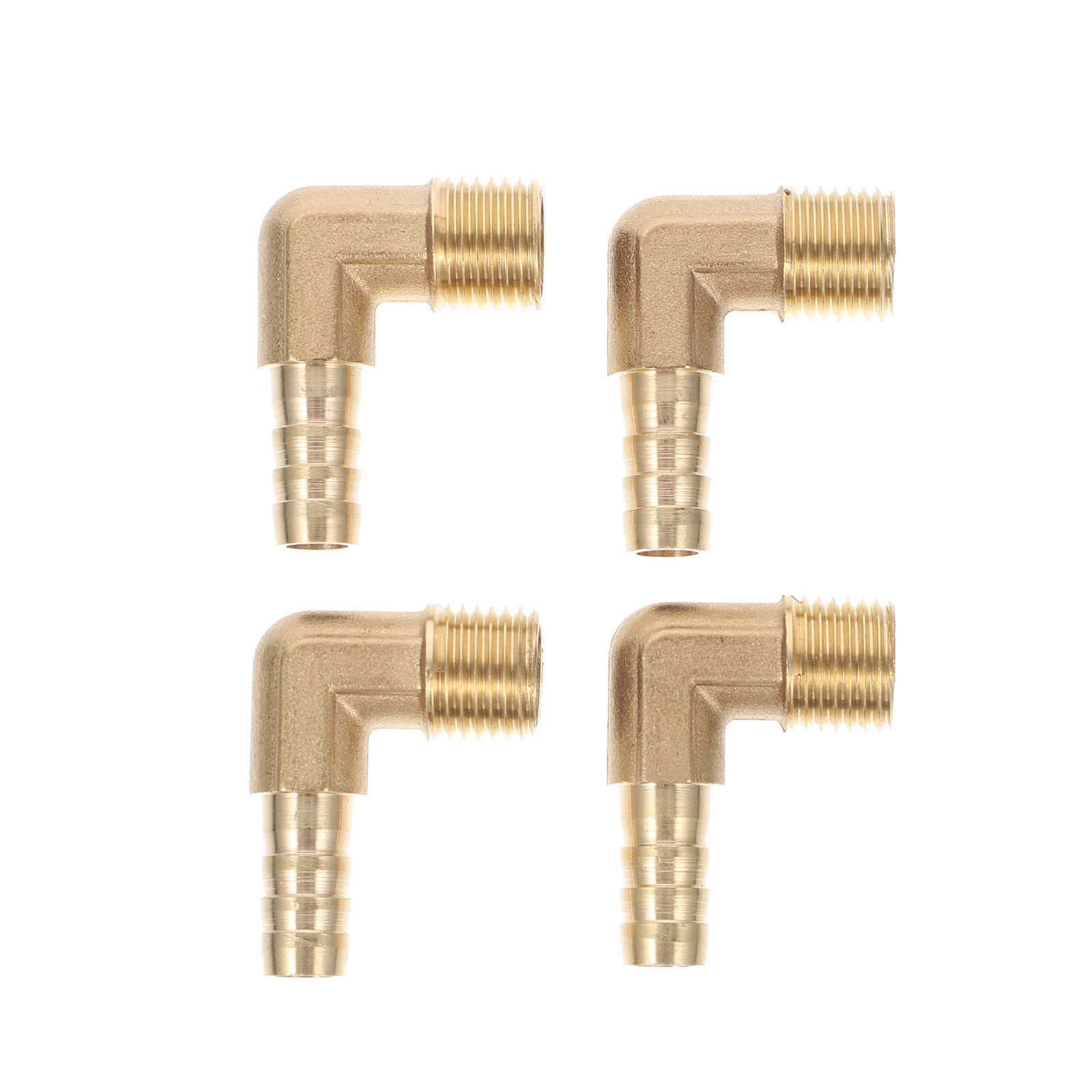 4 Pcs Outdoors Hose Right Angle Fittings Pneumatic - Walmart.com