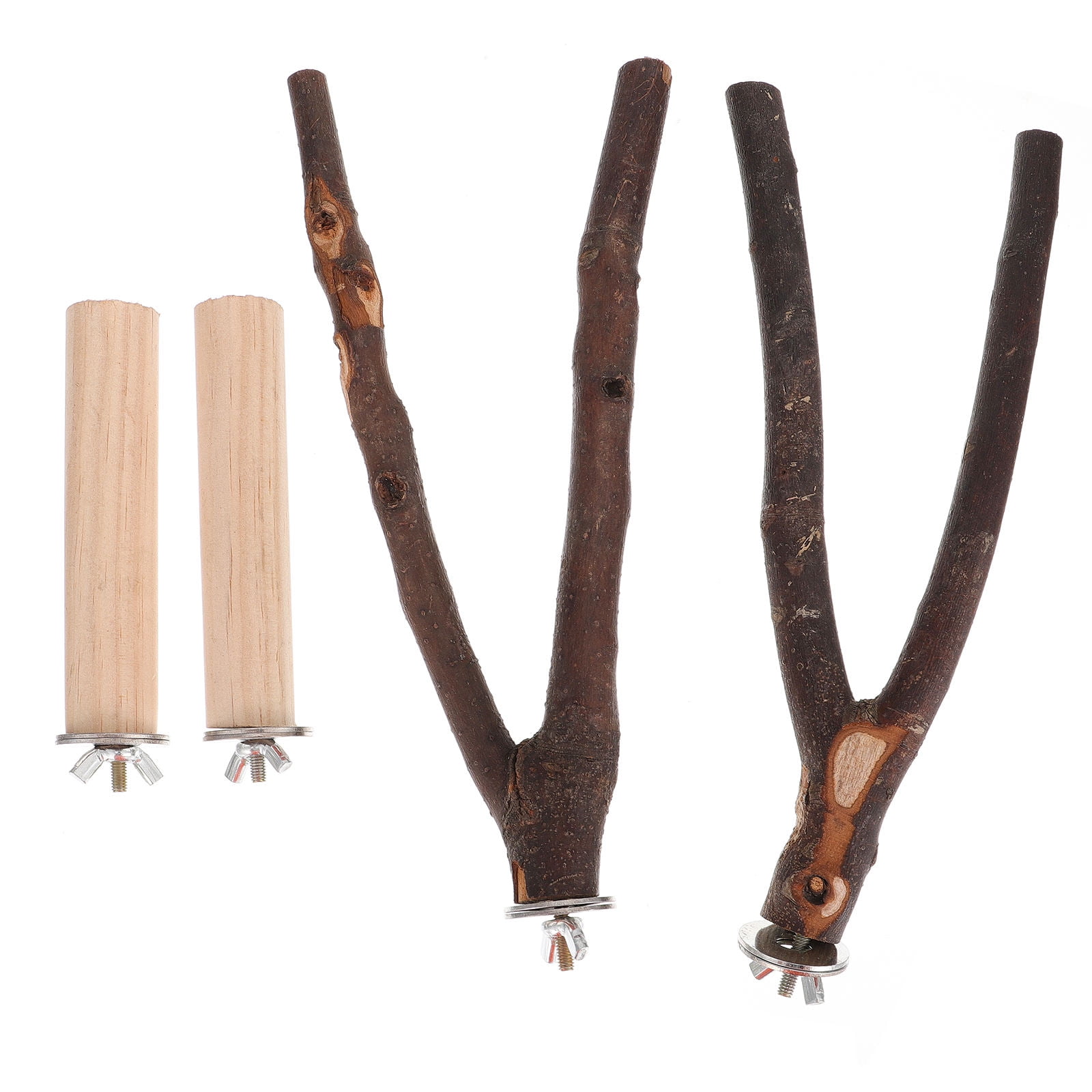 4 Pcs Parrot Standing Stick Cage Bird Toy Swings Toys Cages - Walmart.com